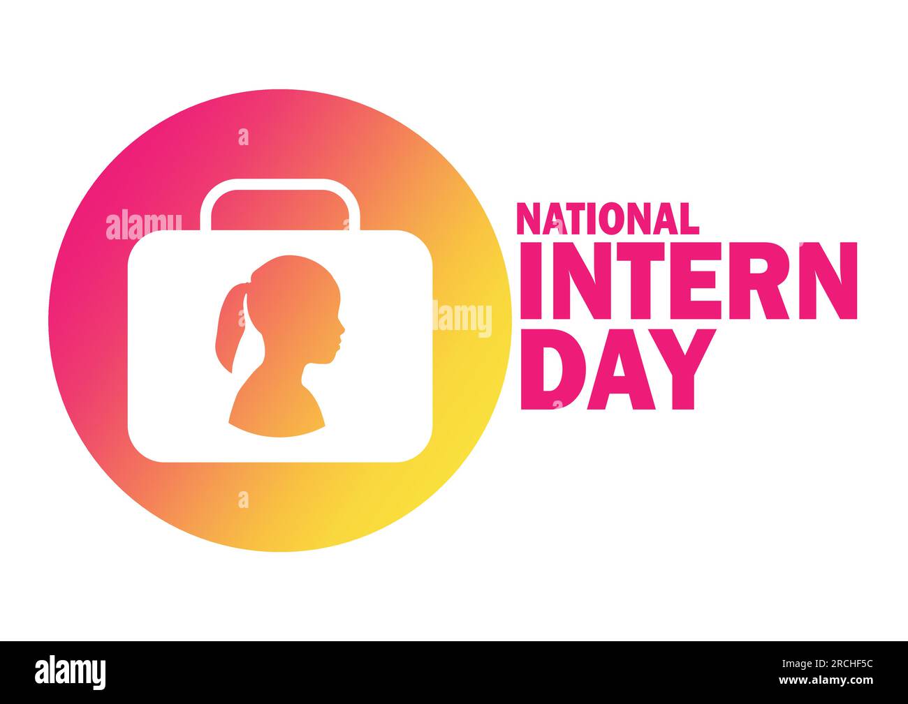 National Intern Day. Holiday concept. Template for background, banner ...