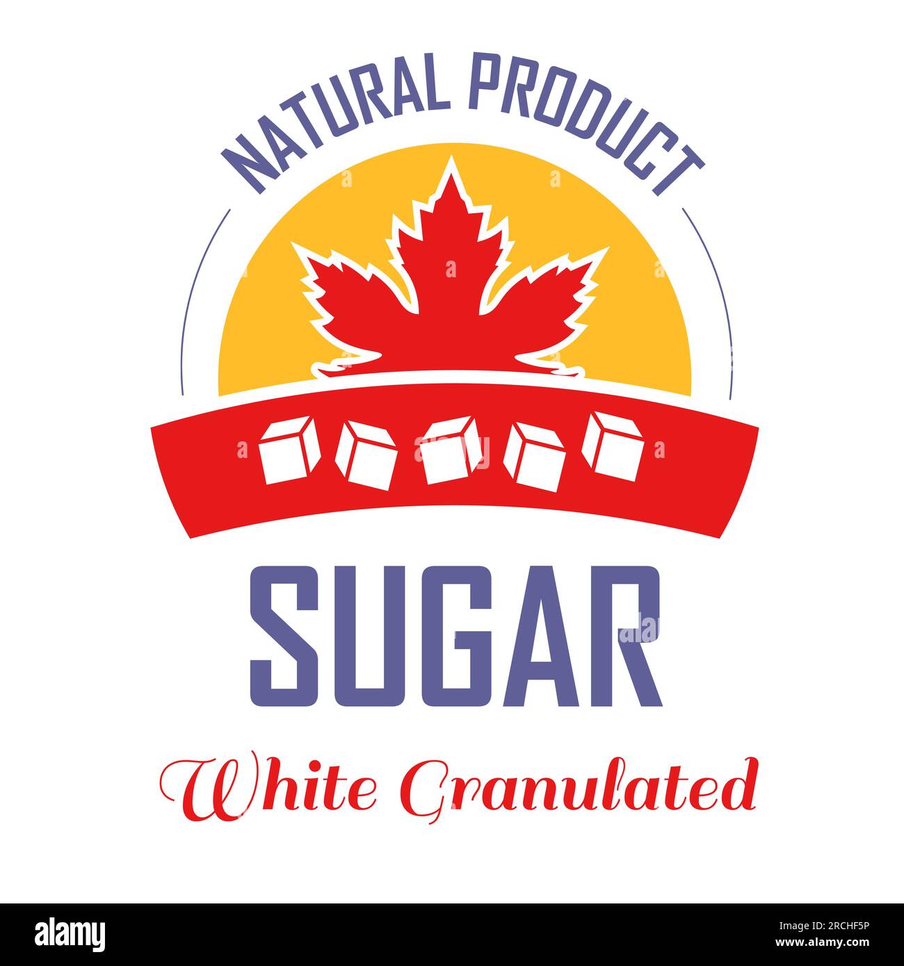Refined sugar production Stock Vector Images - Alamy