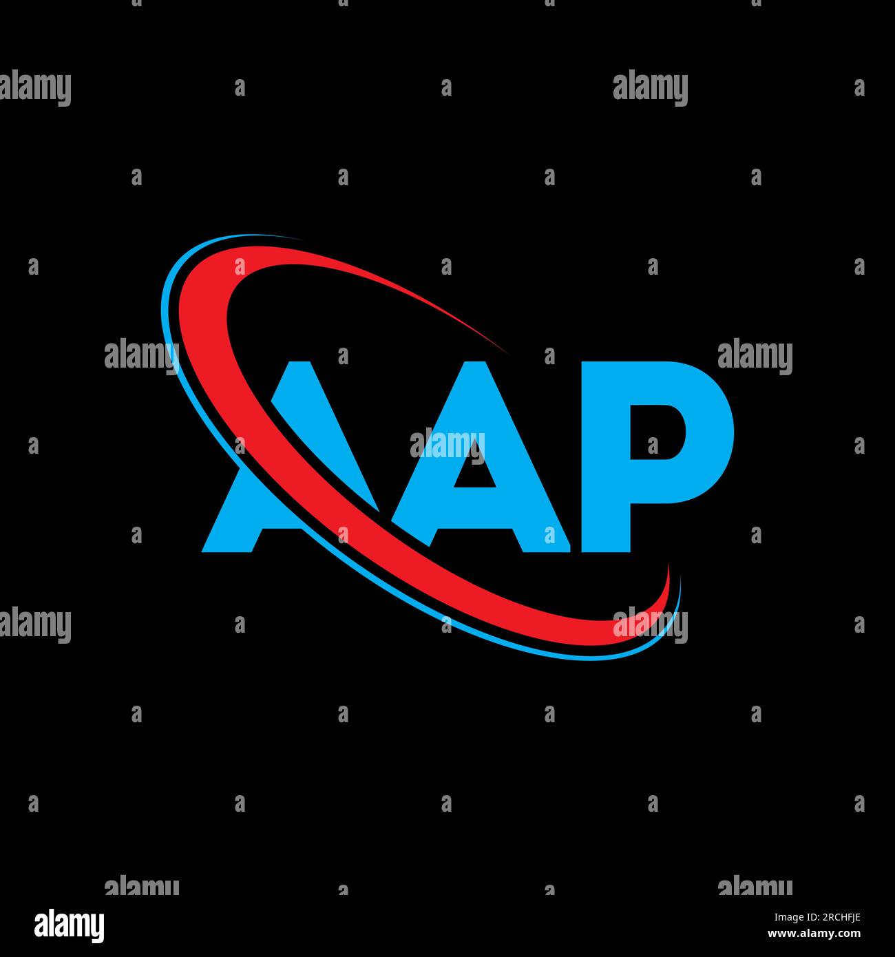 AAP logo. AAP letter. AAP letter logo design. Initials AAP logo linked ...