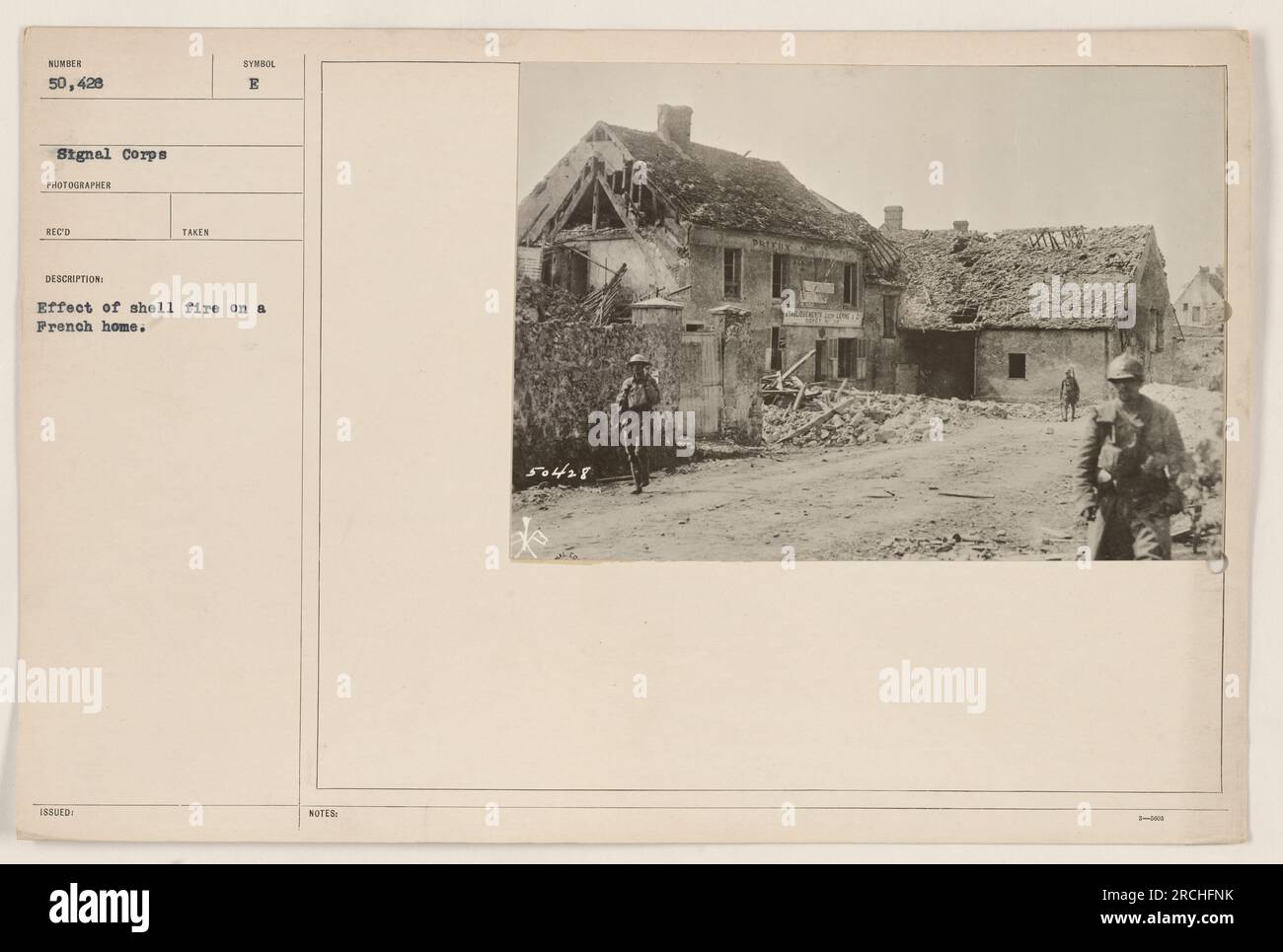 Shell fire has severely damaged a French home, leaving it in ruins ...