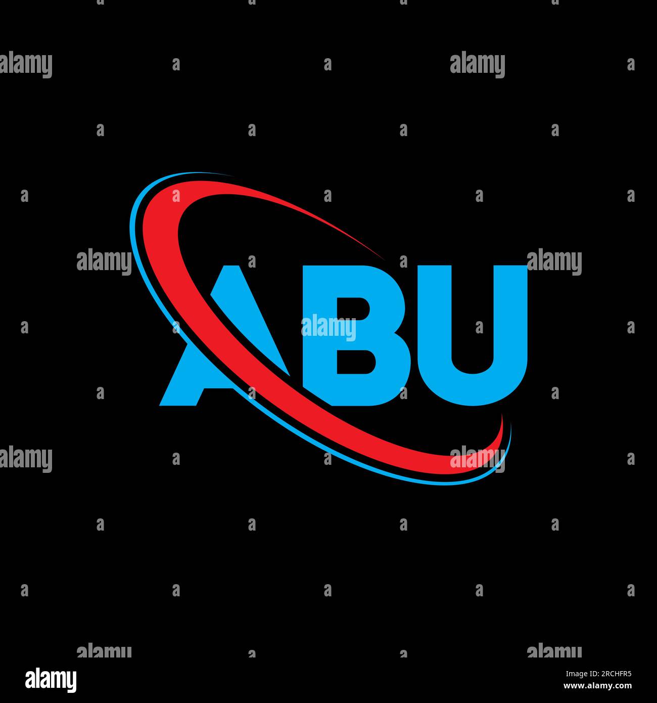 ABU logo. ABU letter. ABU letter logo design. Initials ABU logo linked ...