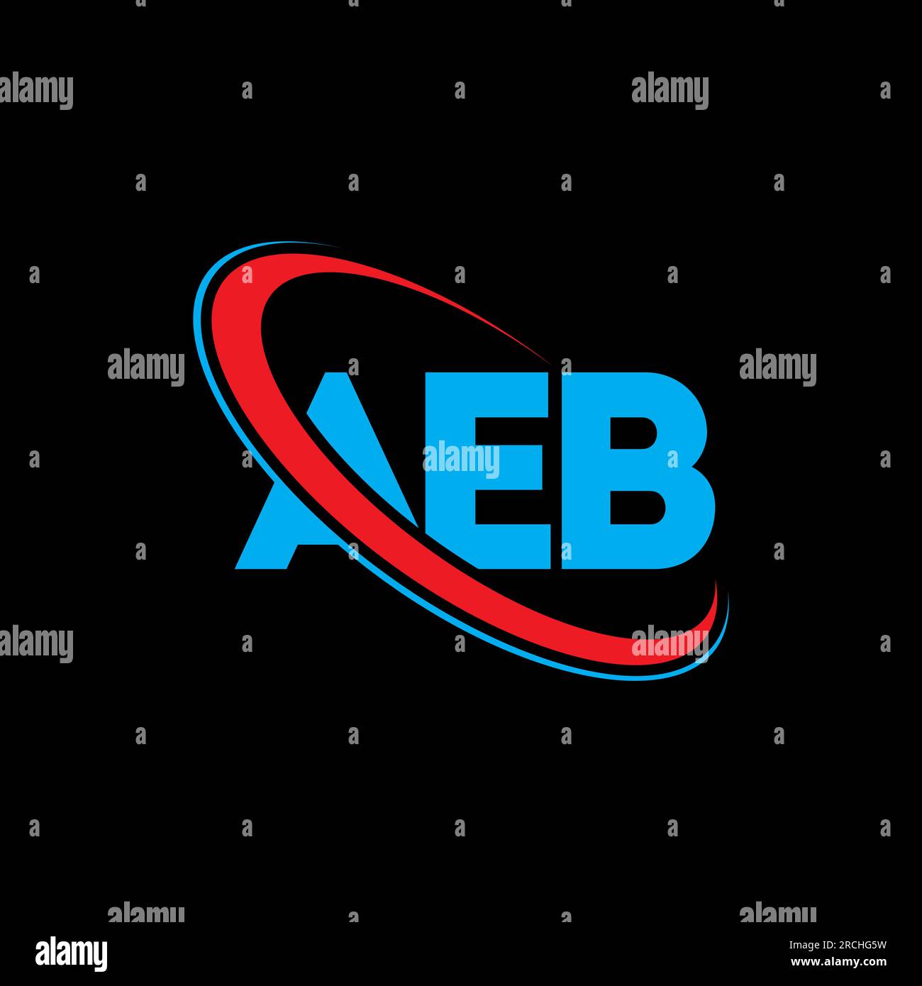 AEB logo. AEB letter. AEB letter logo design. Initials AEB logo linked with circle and uppercase ...