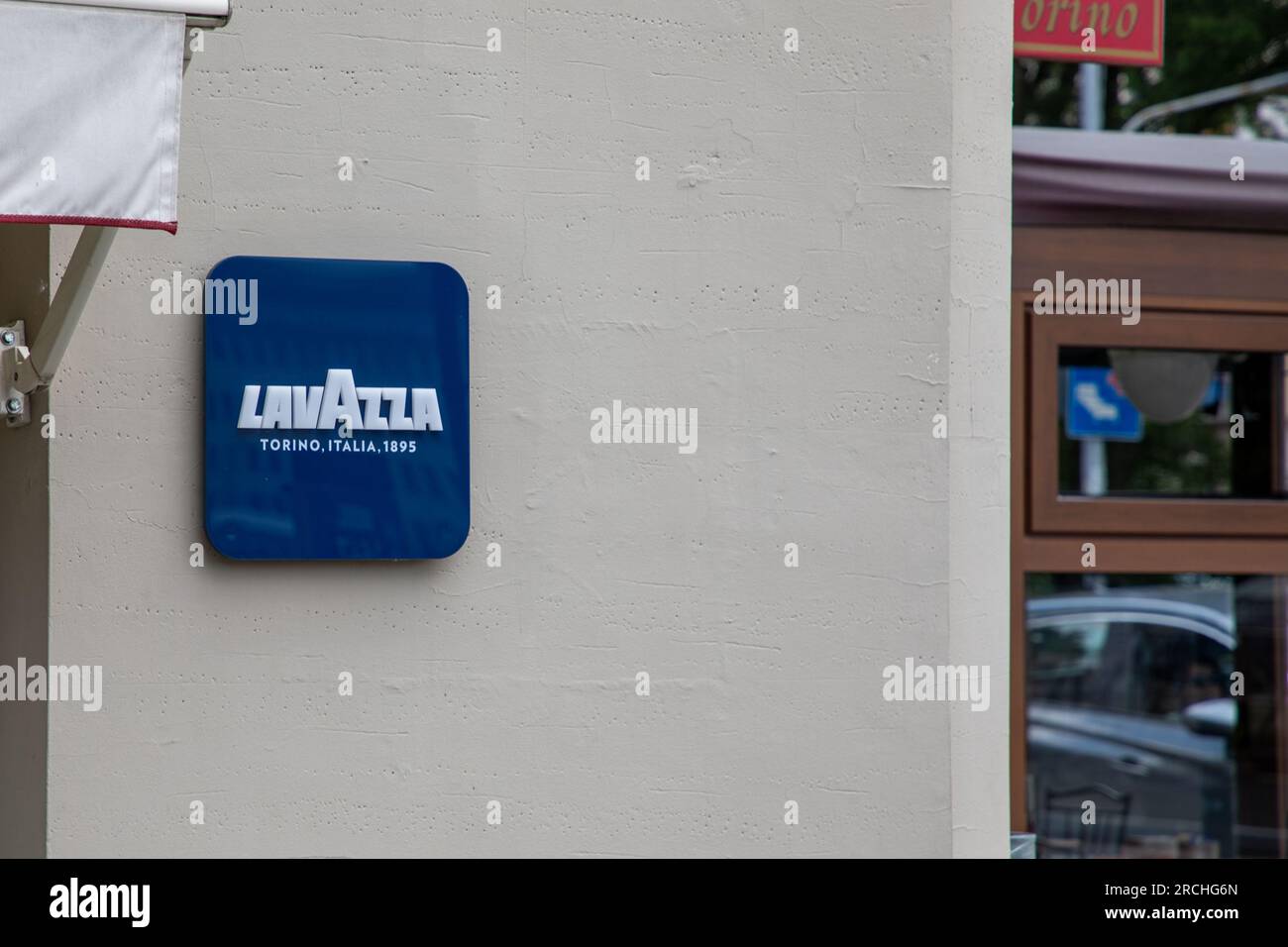 Lavazza logo hi-res stock photography and images - Alamy