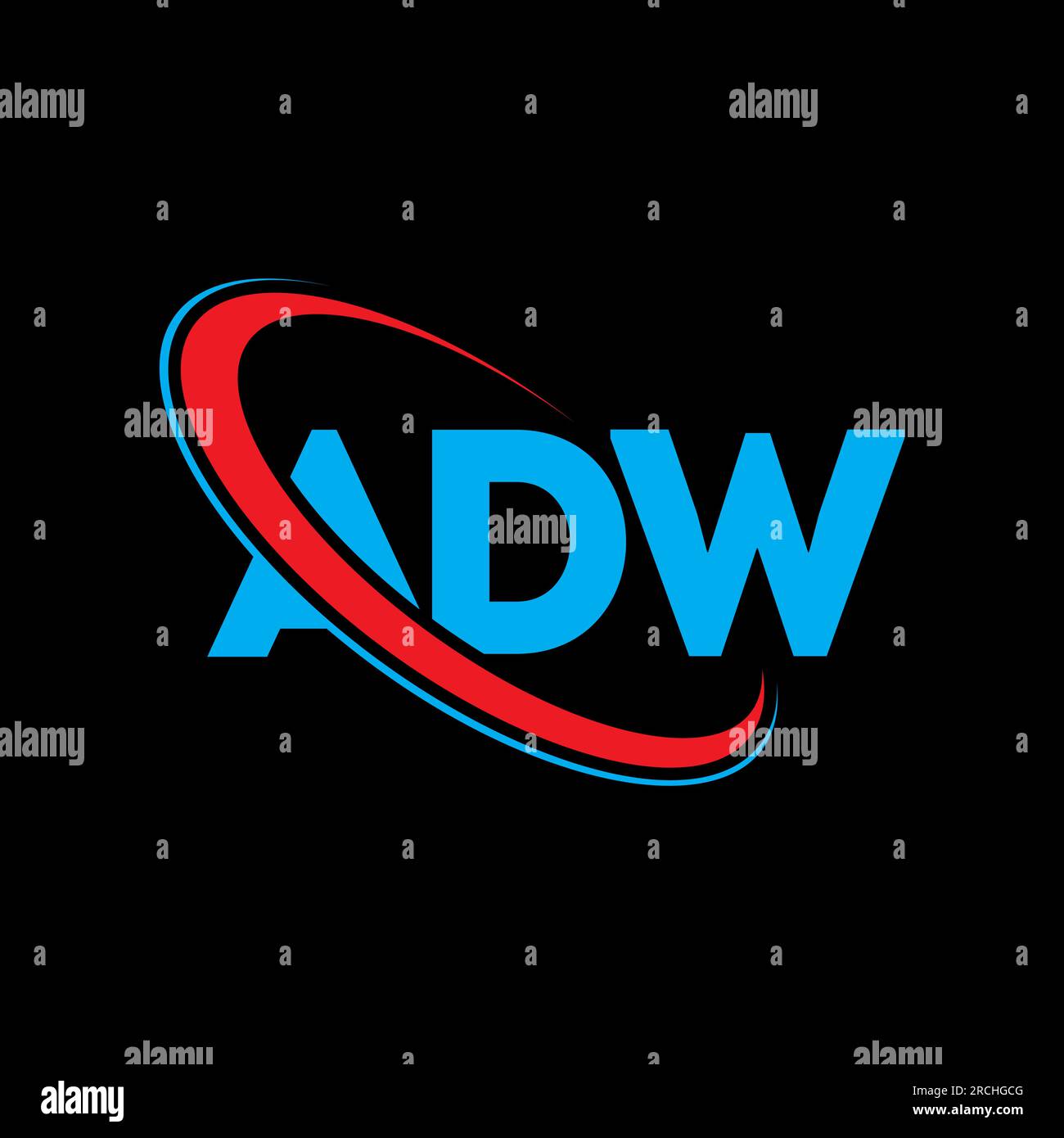 ADW logo. ADW letter. ADW letter logo design. Initials ADW logo linked ...