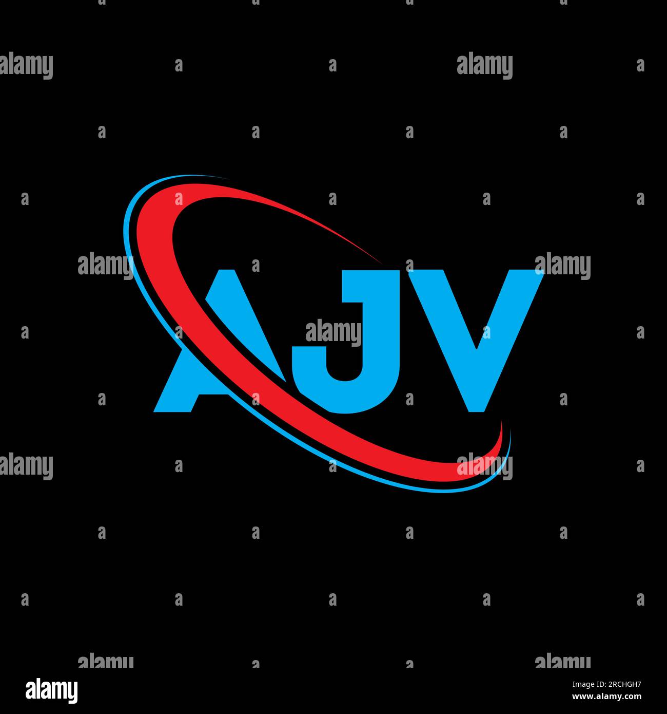 AJV logo. AJV letter. AJV letter logo design. Initials AJV logo linked ...