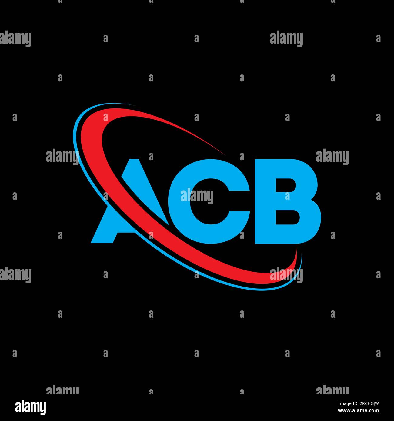 ACB logo. ACB letter. ACB letter logo design. Intitials ACB logo linked ...