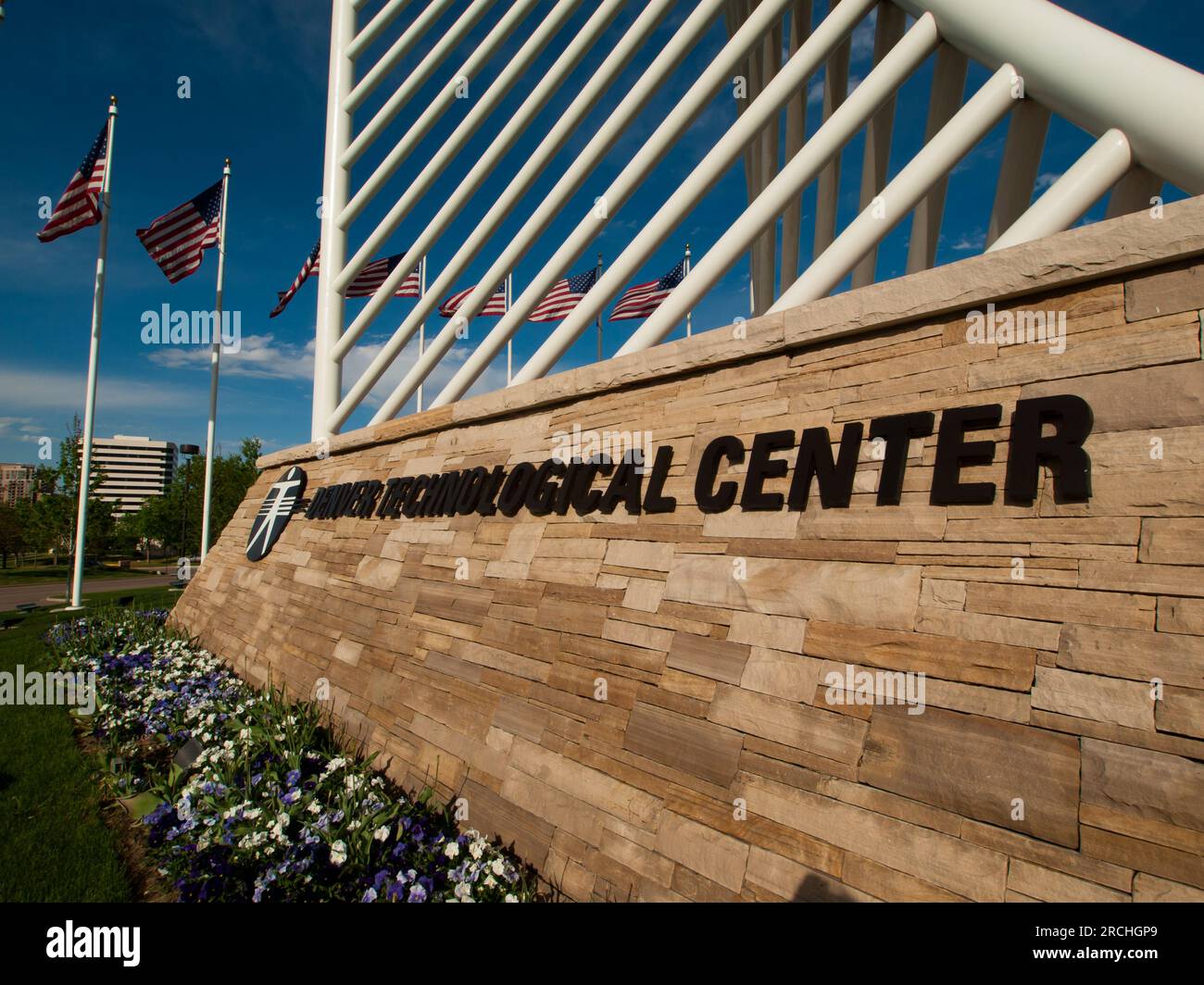 Denver Tech Center Monument Stock Photo - Alamy