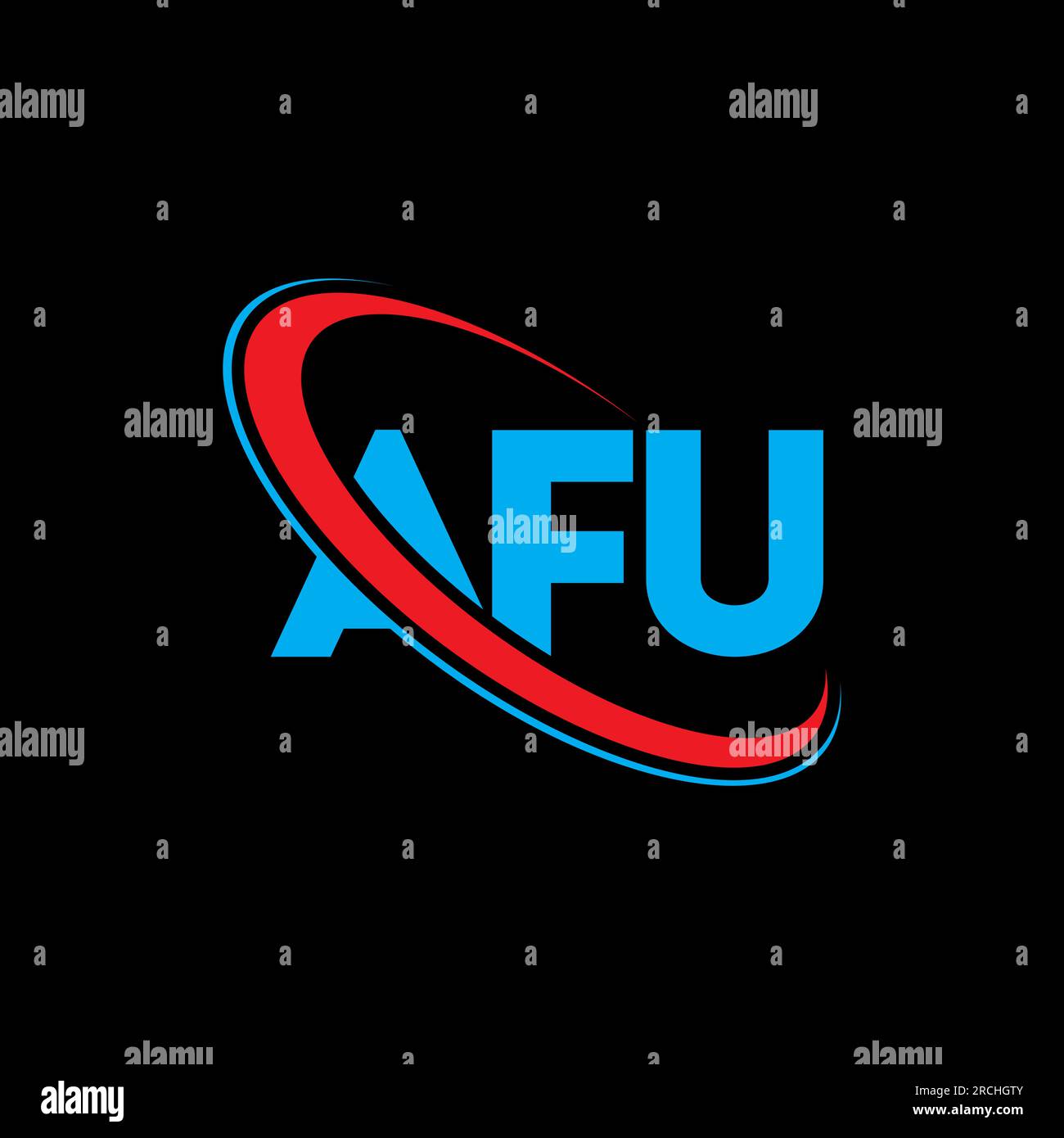 Afu circle logo Stock Vector Images - Alamy