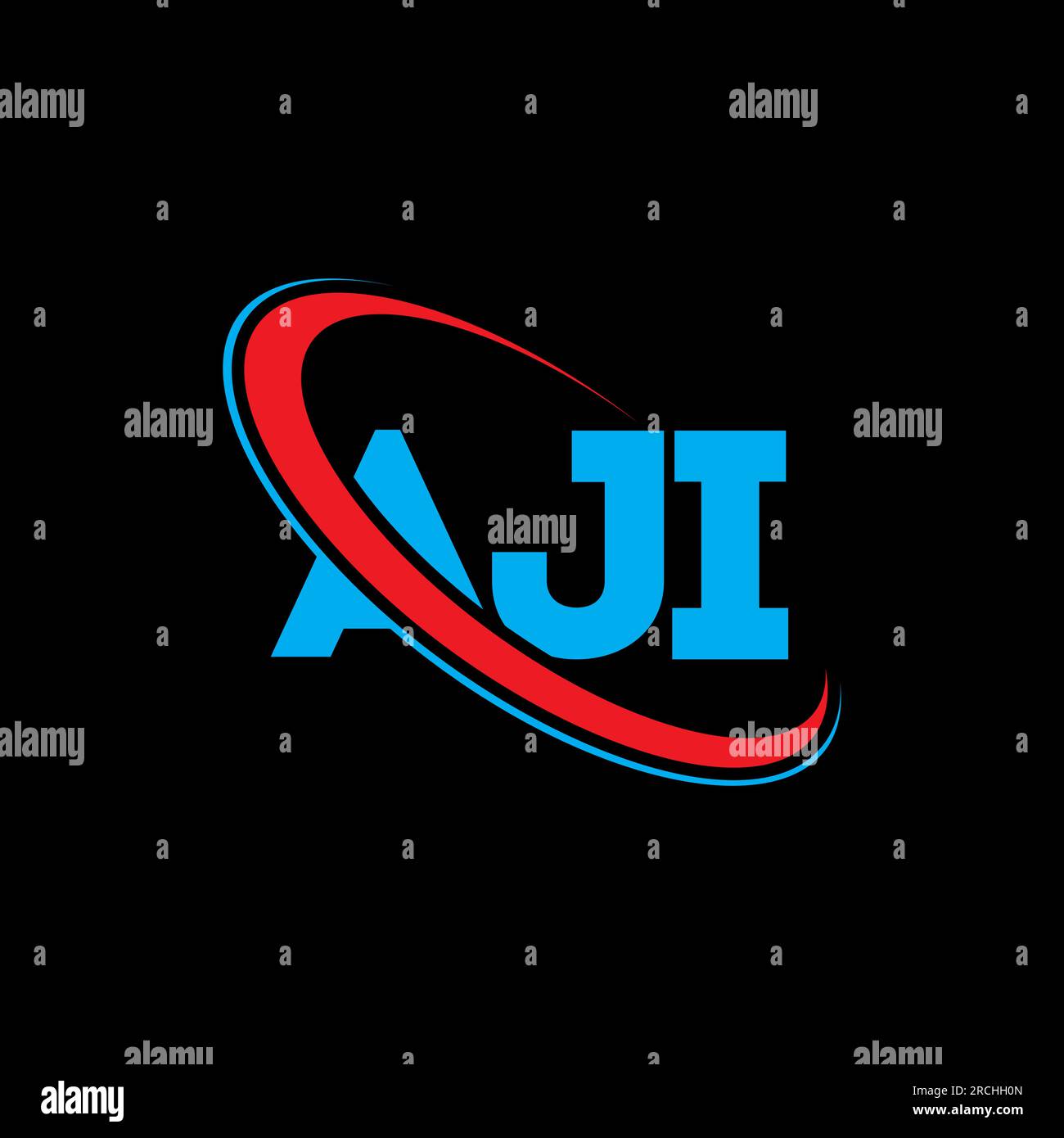 AJI logo. AJI letter. AJI letter logo design. Initials AJI logo linked ...