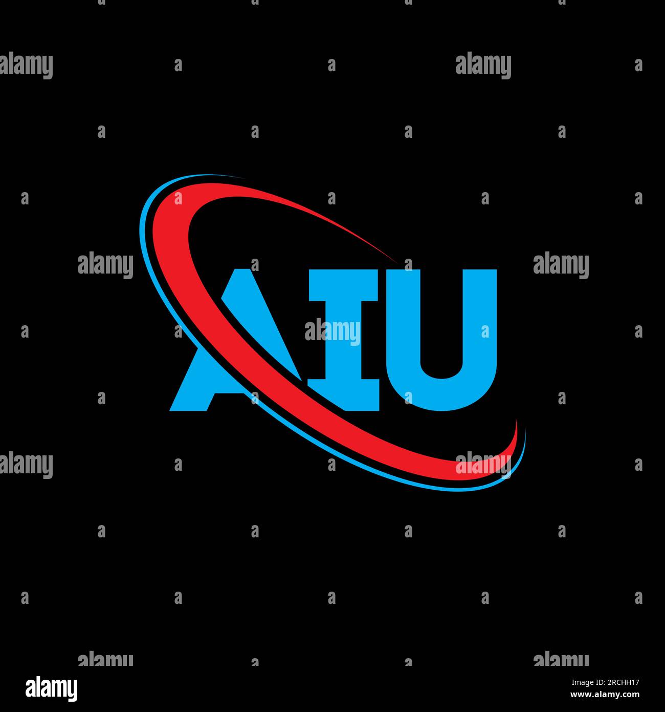 AIU logo. AIU letter. AIU letter logo design. Initials AIU logo linked ...