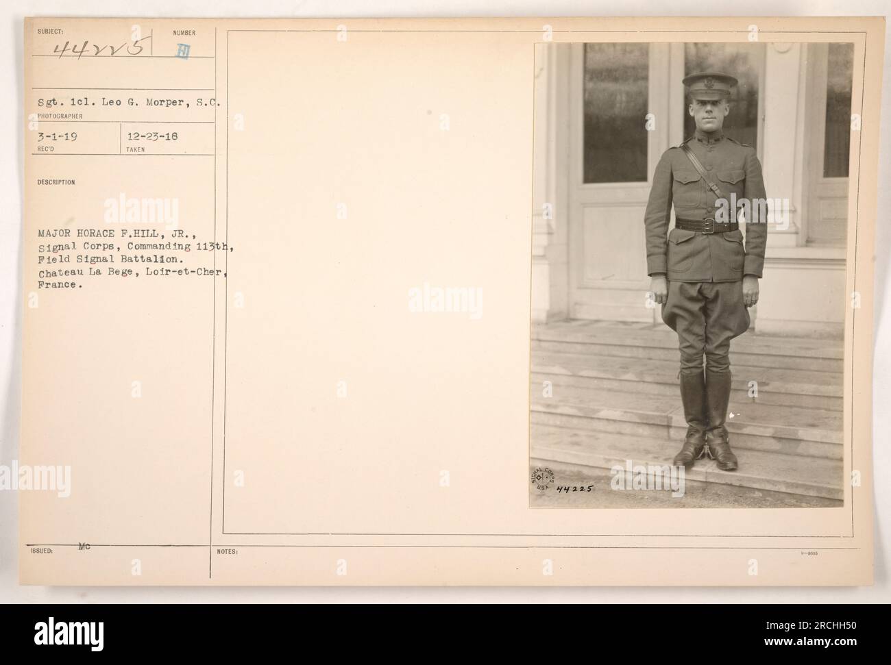 115th field signal battalion hi-res stock photography and images - Alamy