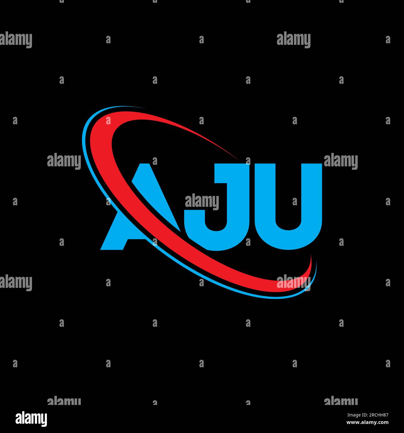 Aju logo design hi-res stock photography and images - Alamy