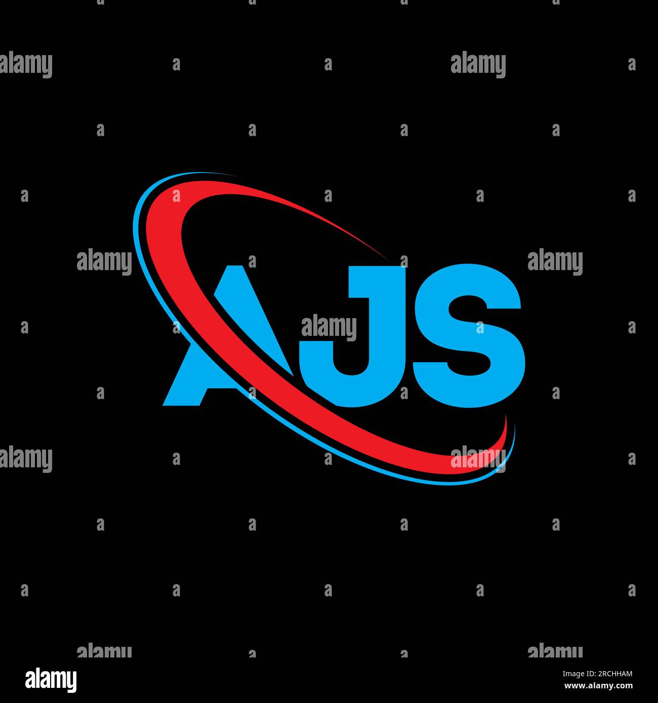 AJS logo. AJS letter. AJS letter logo design. Initials AJS logo linked ...