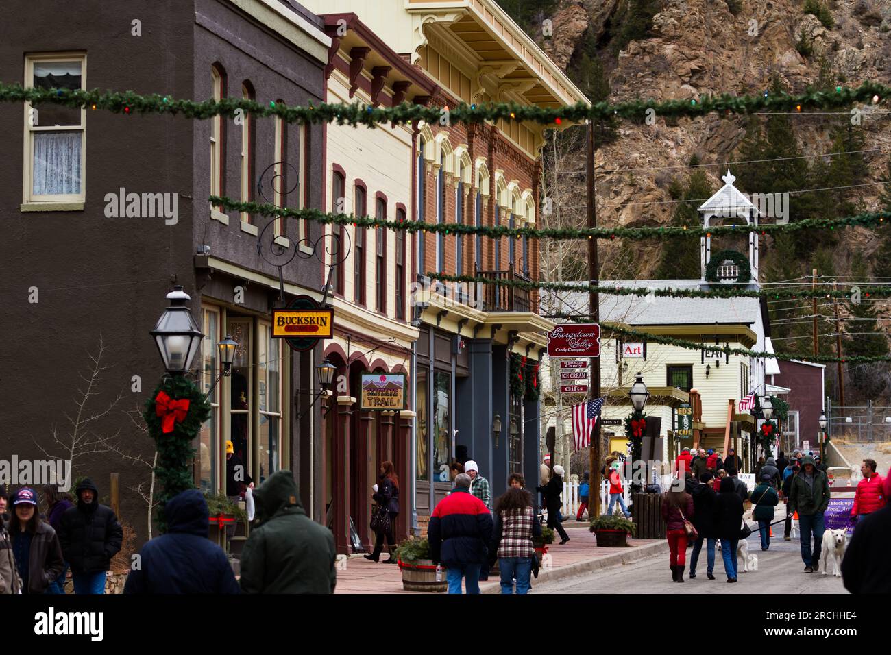Main street of Georgetown Stock Photo - Alamy