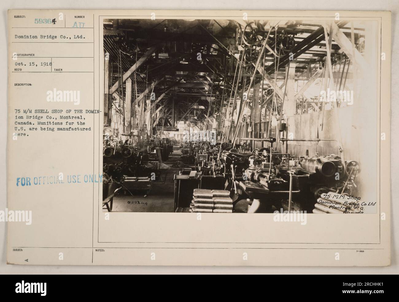 Montreal munitions hi-res stock photography and images - Alamy