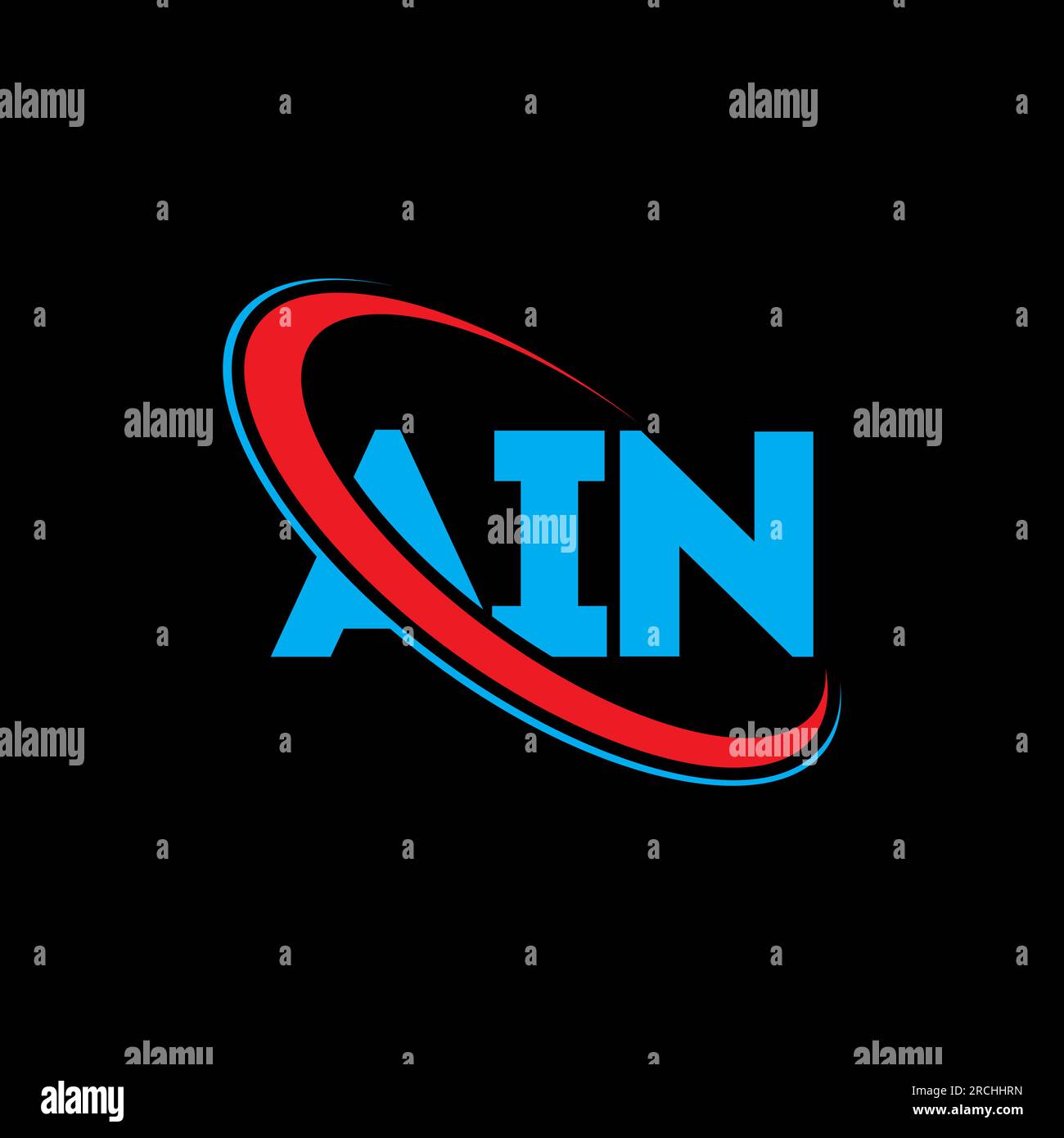 AIN logo. AIN letter. AIN letter logo design. Initials AIN logo linked ...