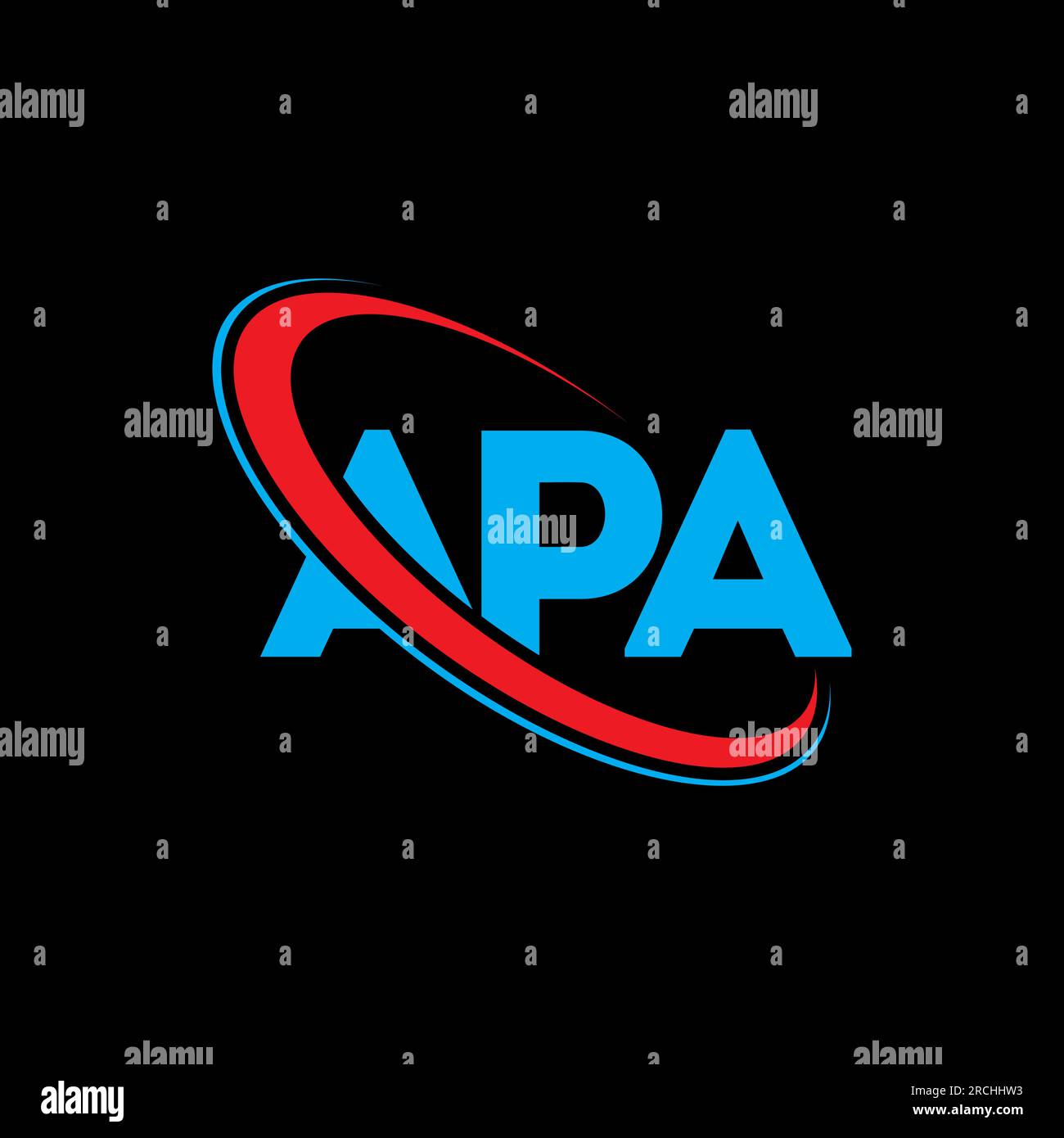 APA logo. APA letter. APA letter logo design. Initials APA logo linked ...