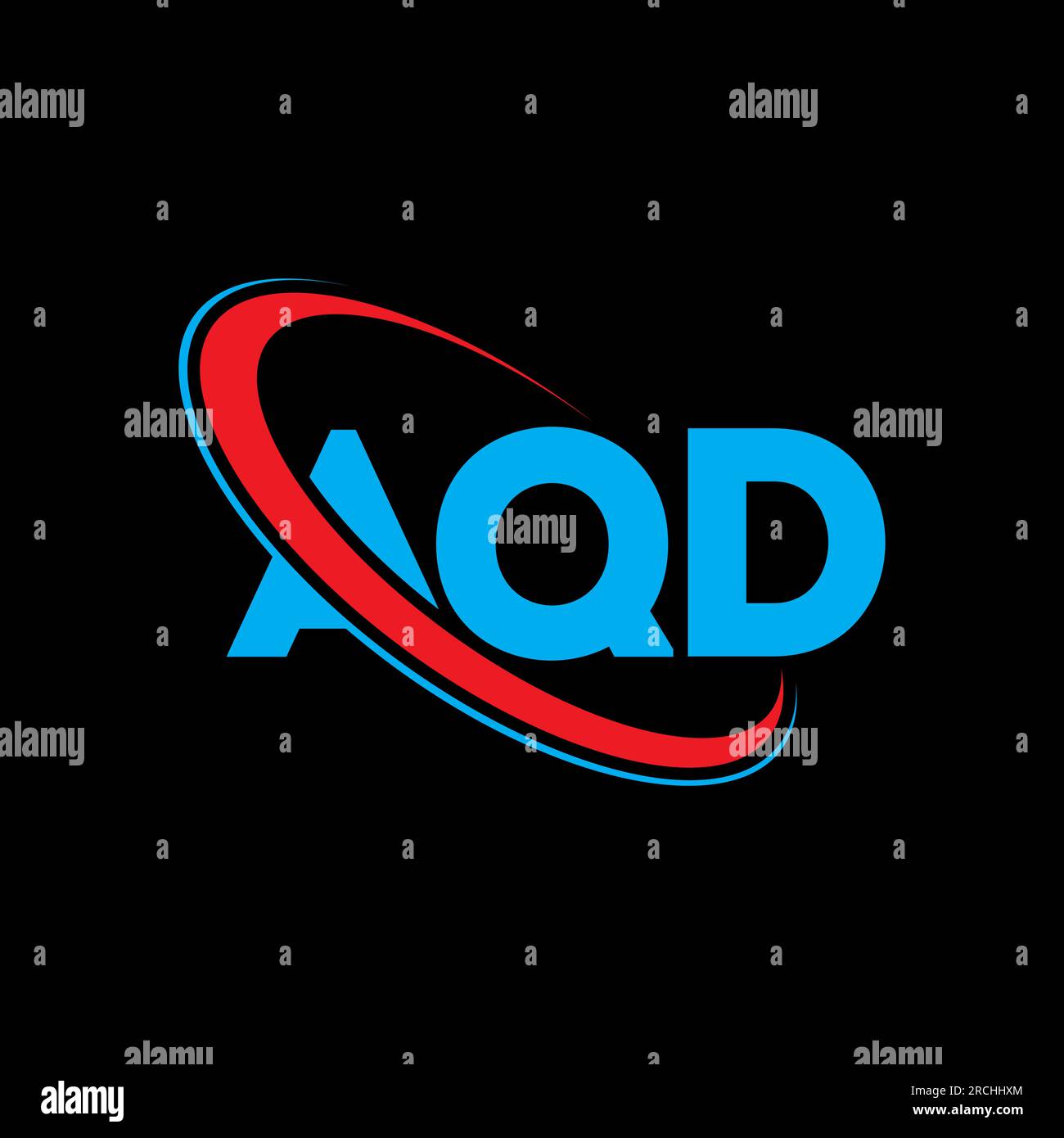AQD logo. AQD letter. AQD letter logo design. Initials AQD logo linked ...