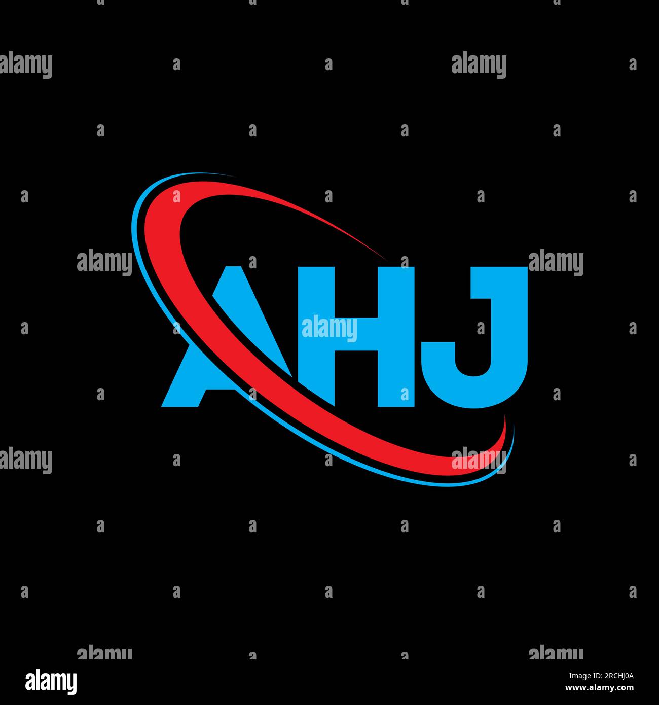 Ahj circle logo hi-res stock photography and images - Alamy