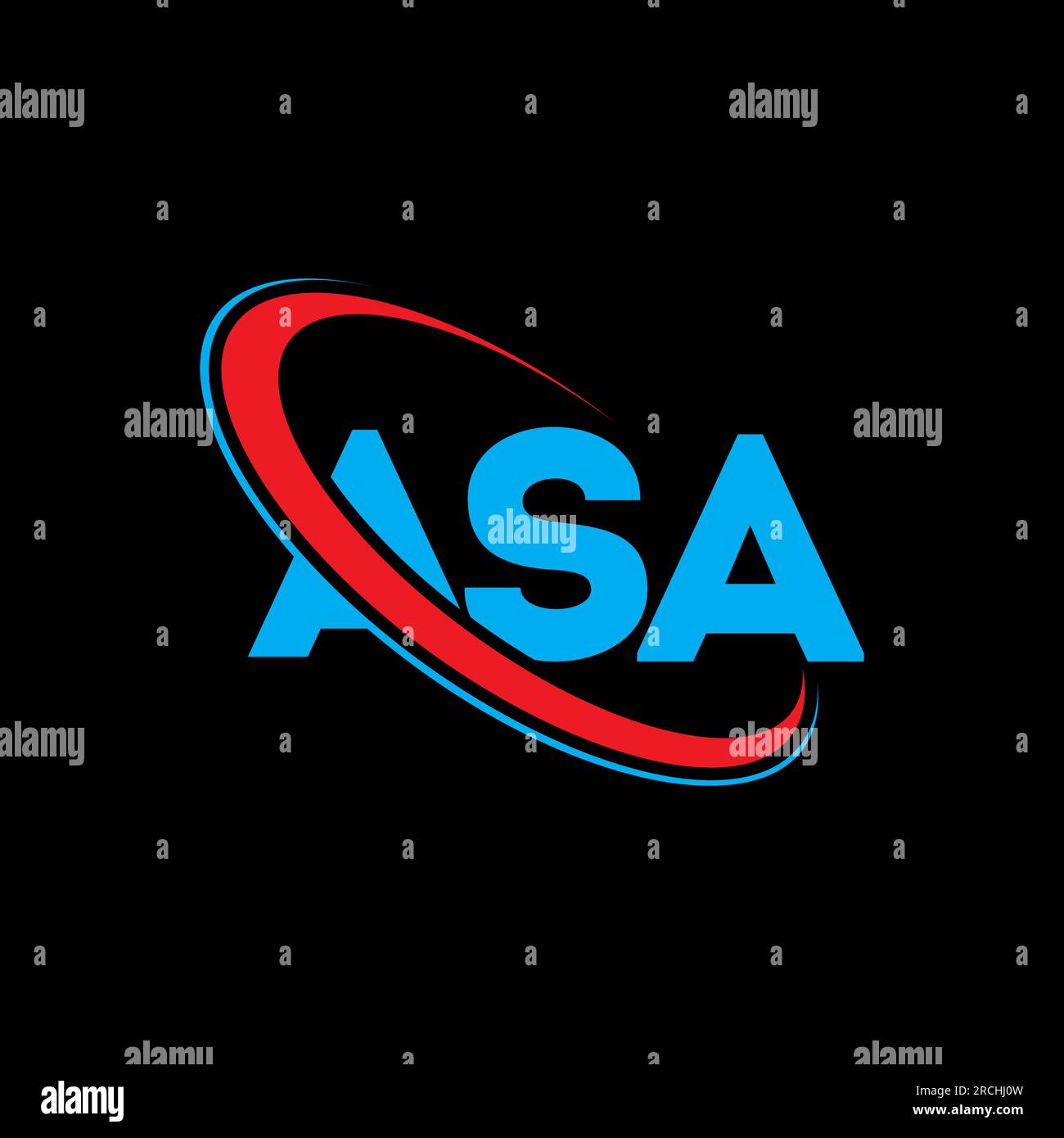 ASA logo. ASA letter. ASA letter logo design. Initials ASA logo linked ...