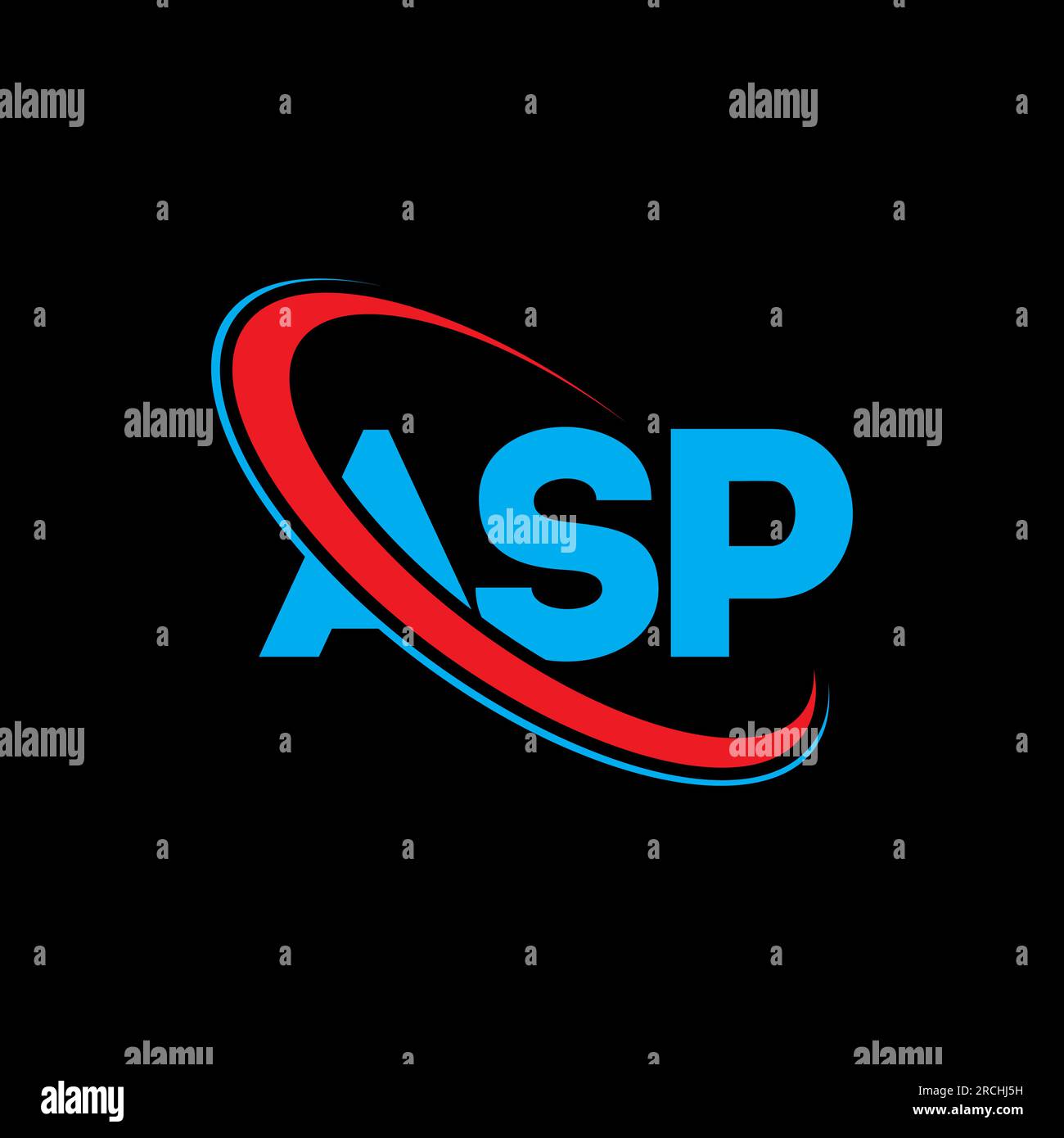 ASP logo. ASP letter. ASP letter logo design. Initials ASP logo linked with circle and uppercase ...