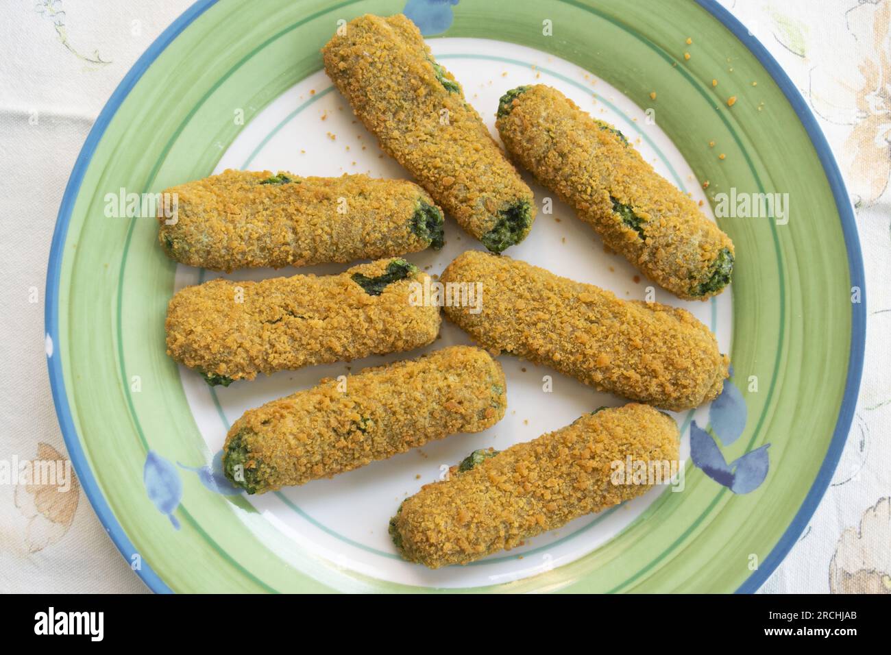 Fried breaded vegetable hi-res stock photography and images - Alamy