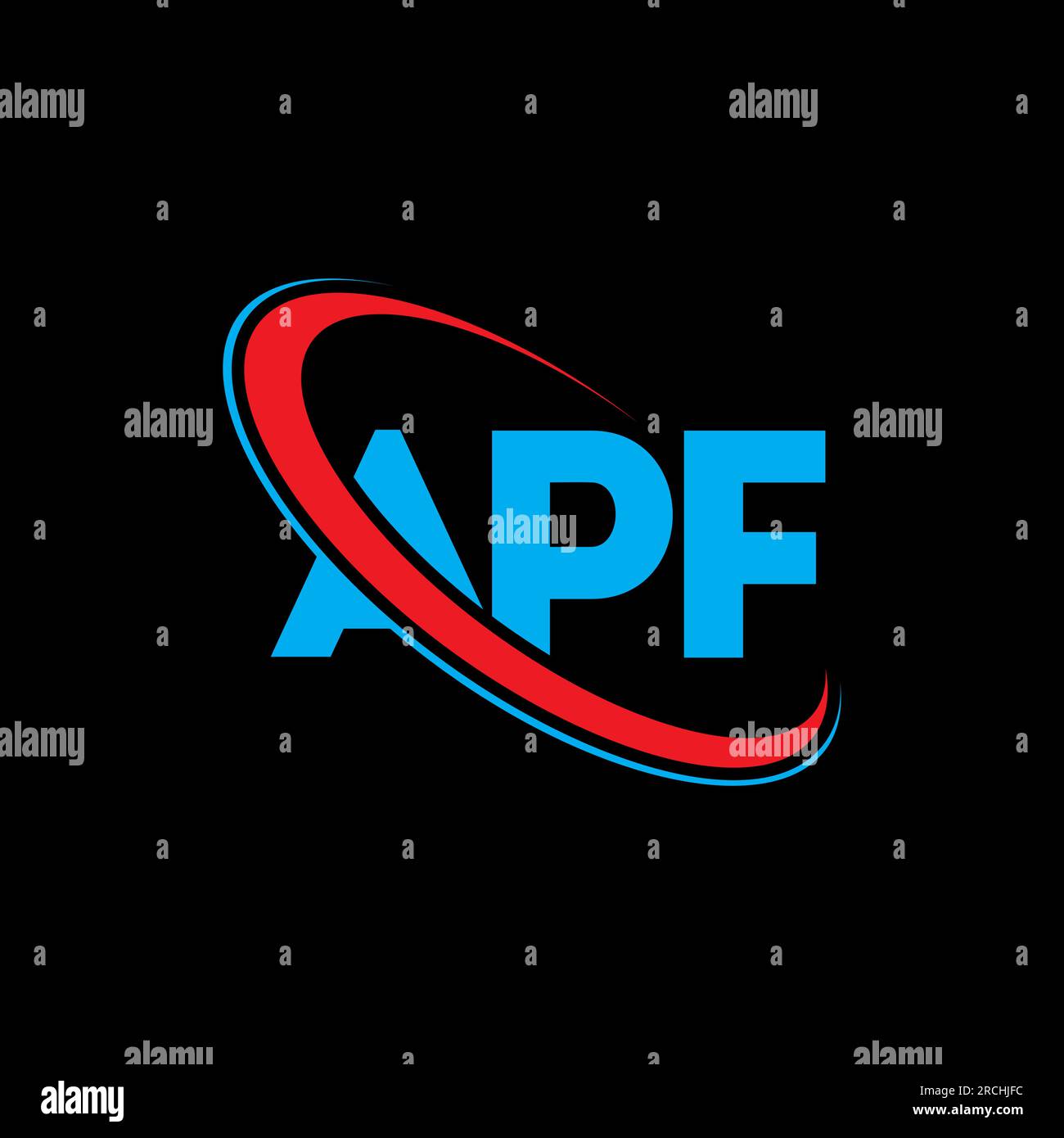APF logo. APF letter. APF letter logo design. Initials APF logo linked ...