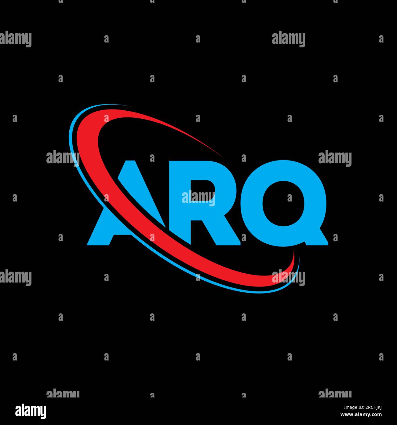 ARQ logo. ARQ letter. ARQ letter logo design. Initials ARQ logo linked ...