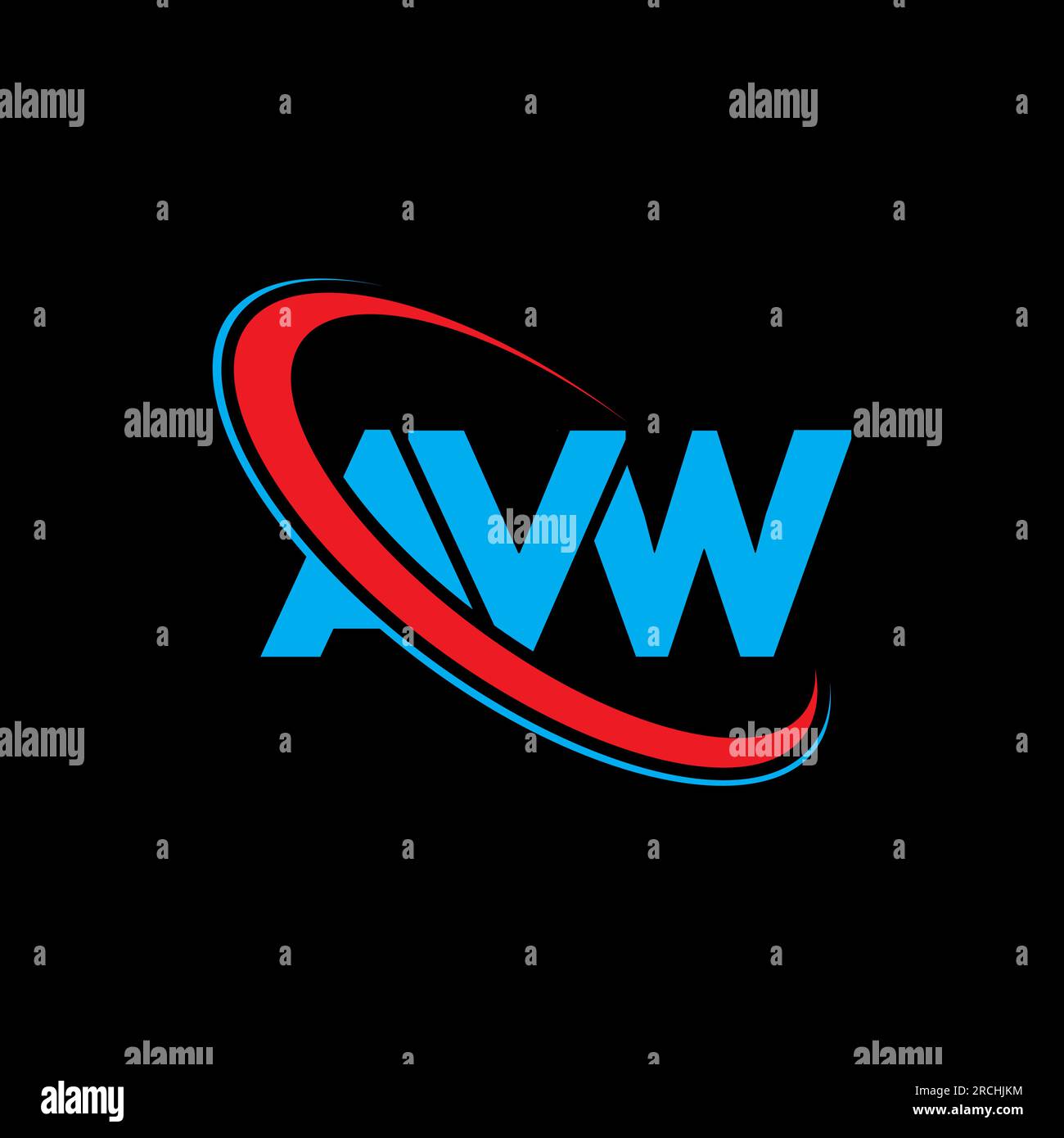 AVW logo. AVW letter. AVW letter logo design. Initials AVW logo linked ...