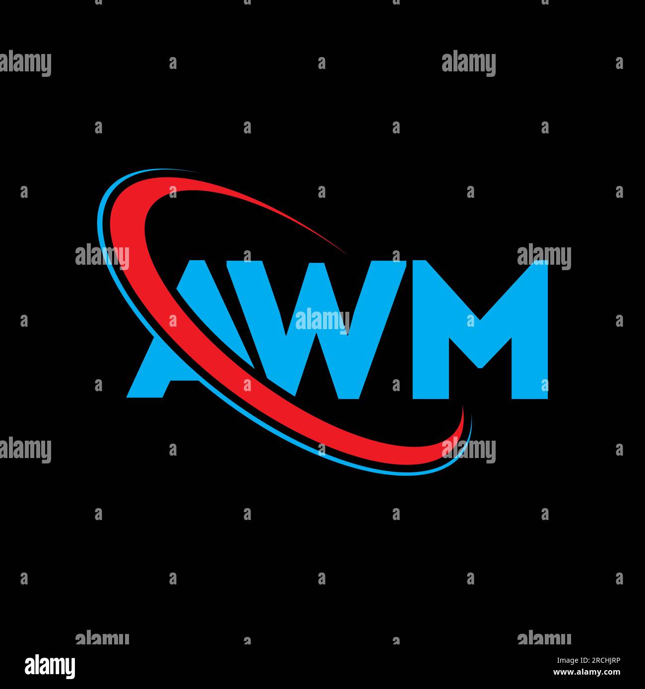 Awm Logo Awm Letter Awm Letter Logo Design Initials Awm Logo Linked