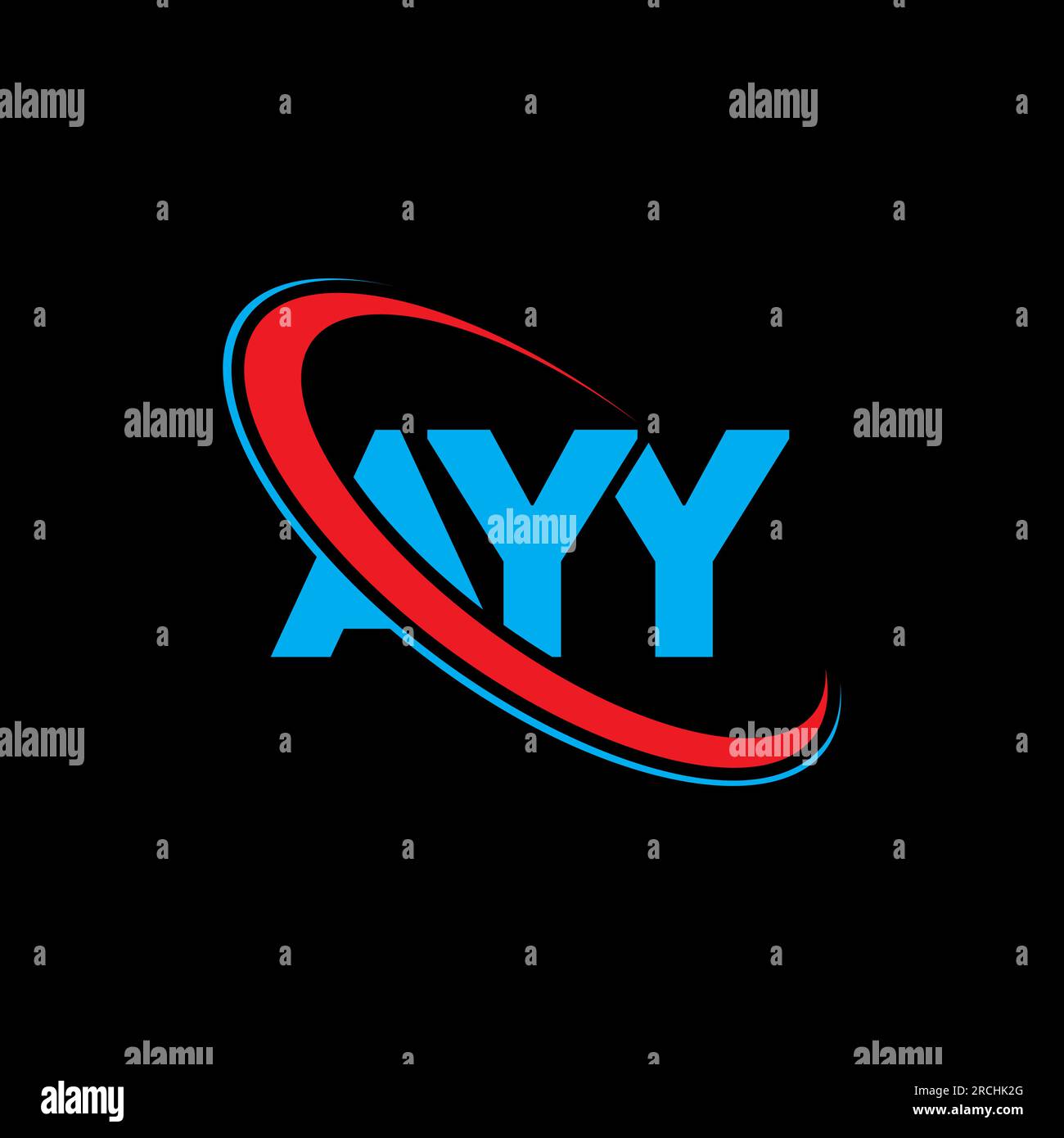 AYY logo. AYY letter. AYY letter logo design. Initials AYY logo linked with circle and uppercase ...