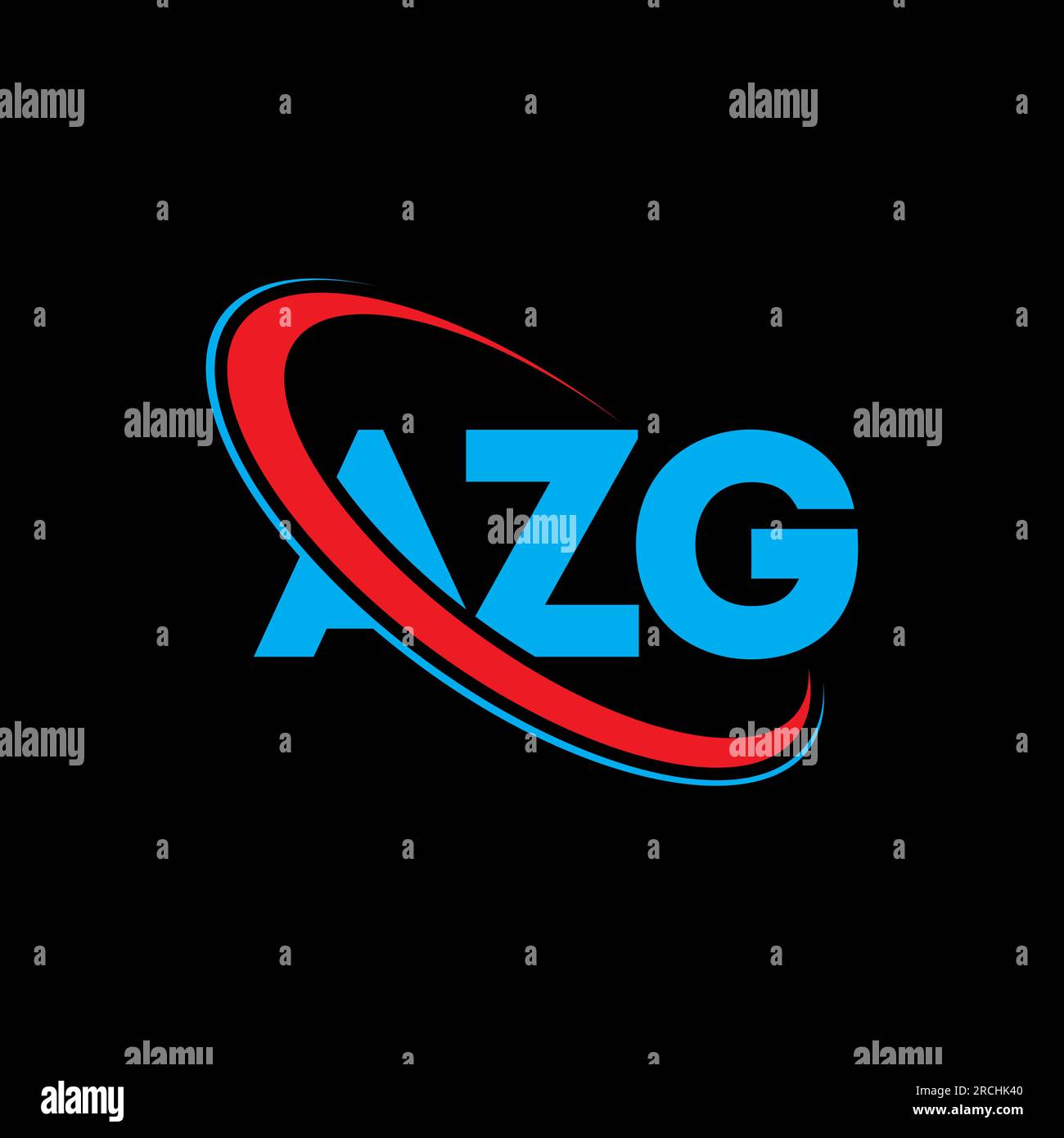 AZG logo. AZG letter. AZG letter logo design. Initials AZG logo linked ...