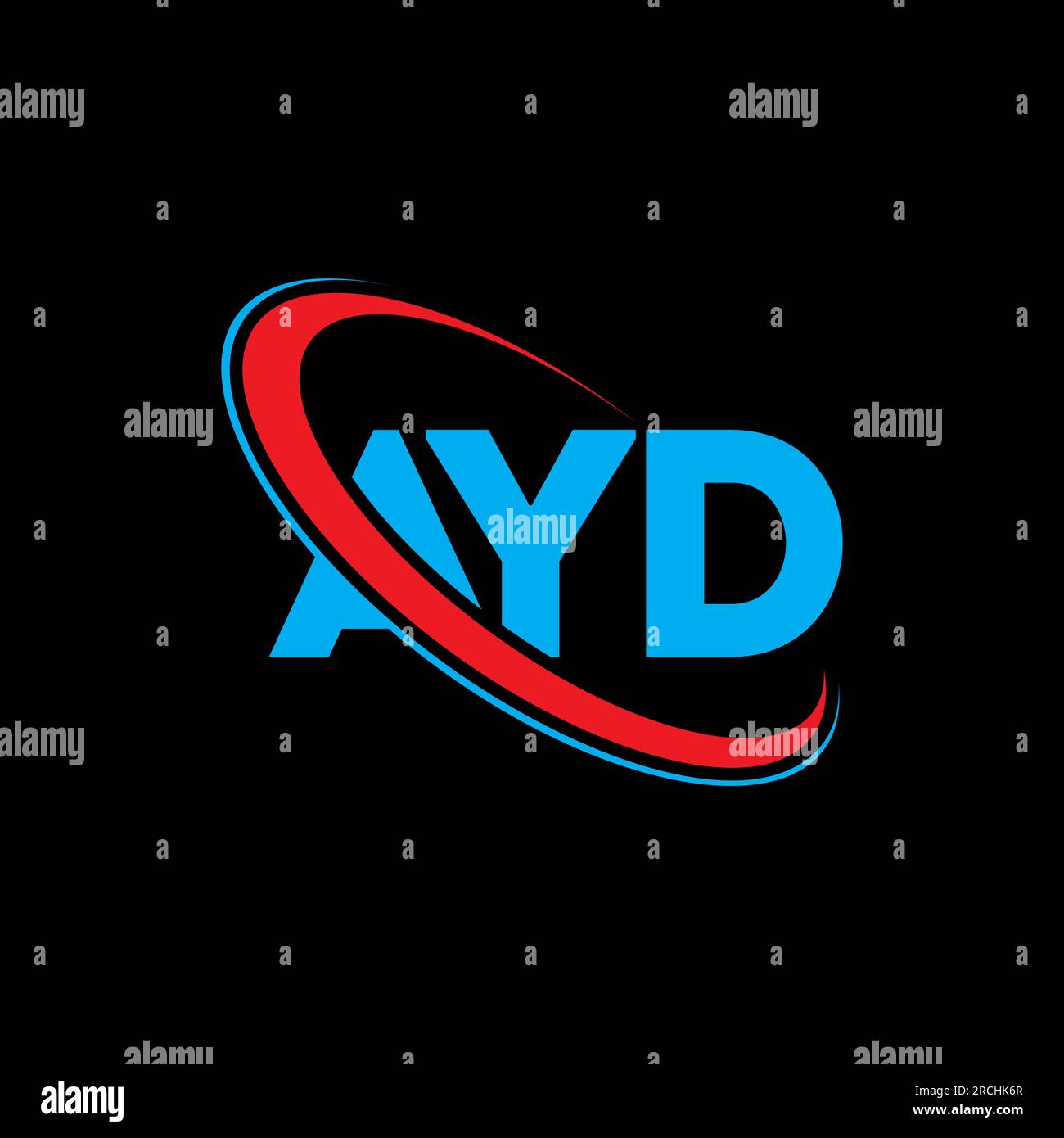 AYD logo. AYD letter. AYD letter logo design. Initials AYD logo linked ...