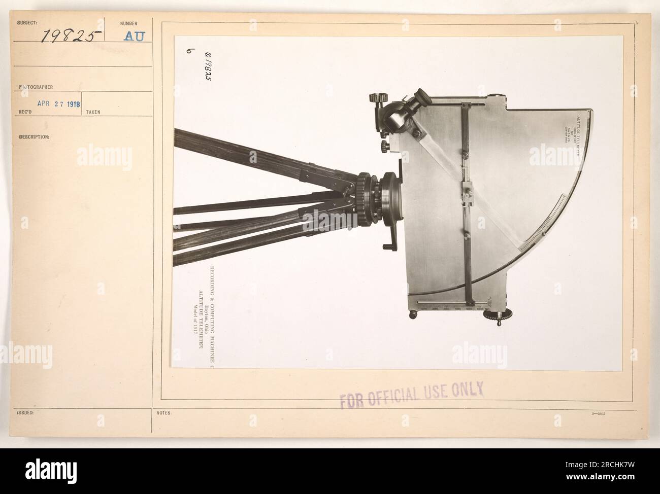 Altitude telemeter hi-res stock photography and images - Alamy