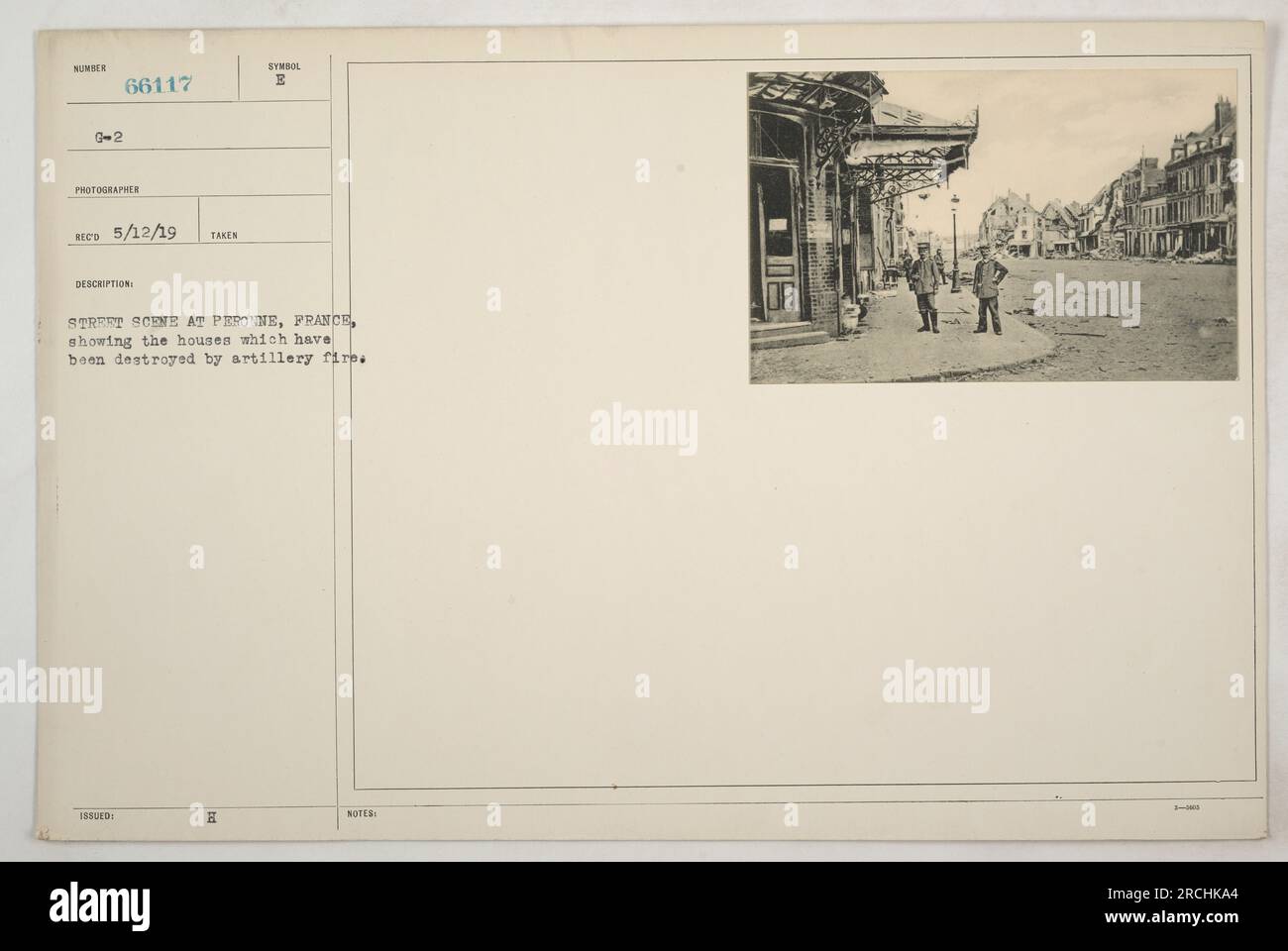 Peronne destruction photos hi-res stock photography and images - Alamy