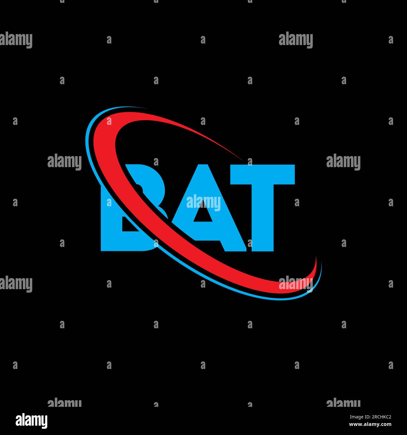 BAT logo. BAT letter. BAT letter logo design. Initials BAT logo linked ...