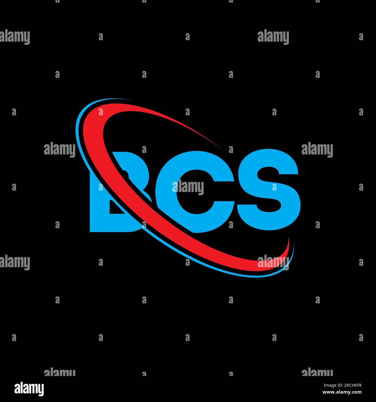 BCS logo. BCS letter. BCS letter logo design. Initials BCS logo linked ...