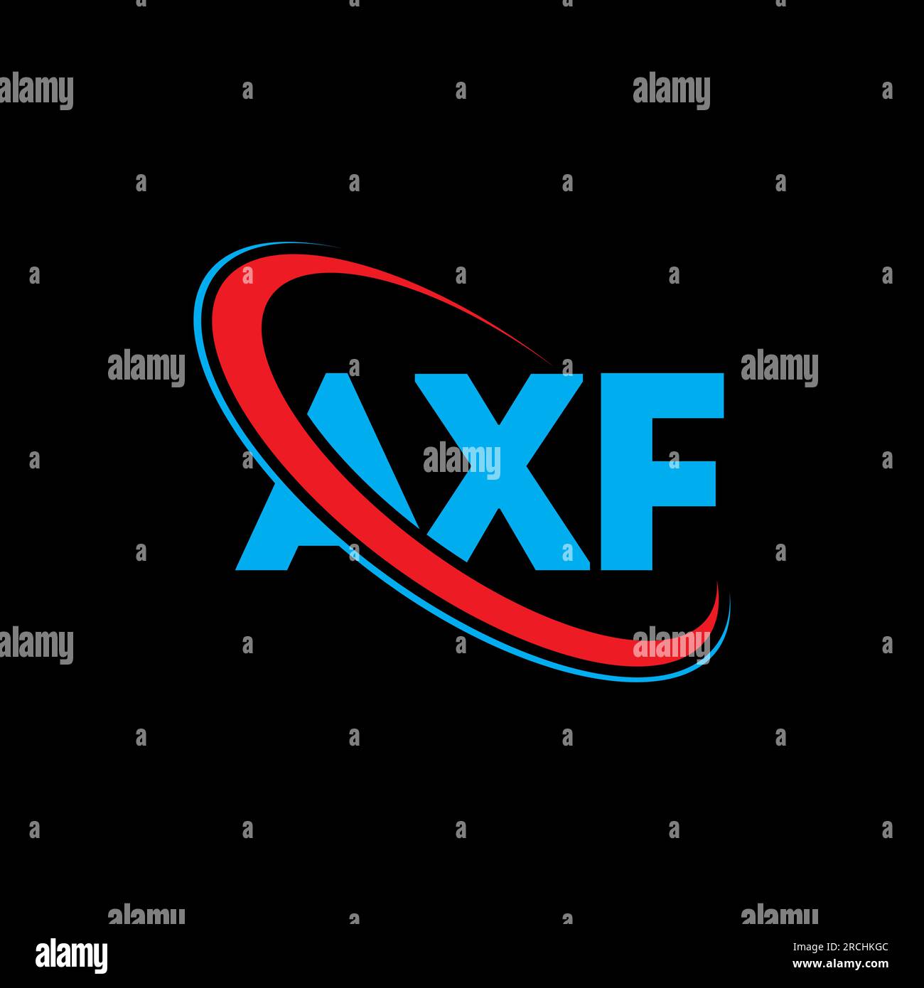 Axf logo design Stock Vector Images - Alamy