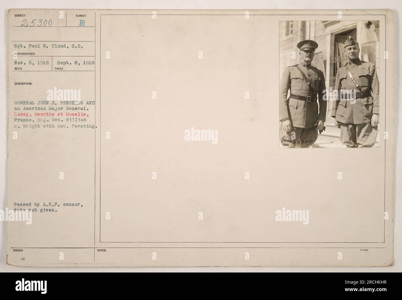 Major general j m wright hi-res stock photography and images - Alamy