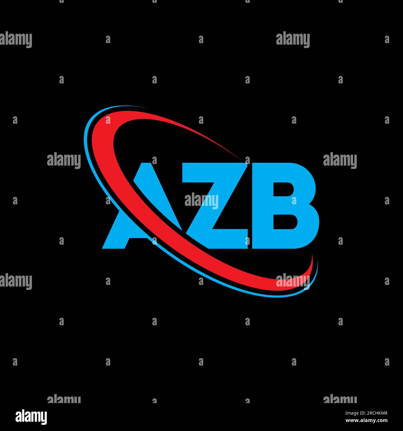 AZB logo. AZB letter. AZB letter logo design. Initials AZB logo linked ...