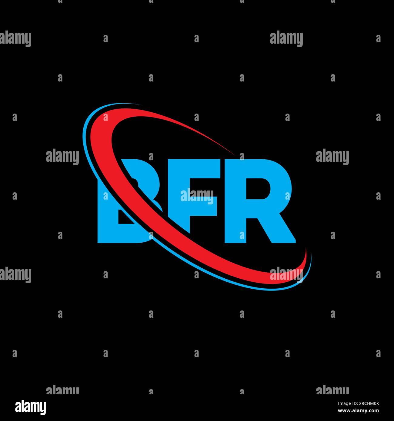 BFR logo. BFR letter. BFR letter logo design. Initials BFR logo linked ...