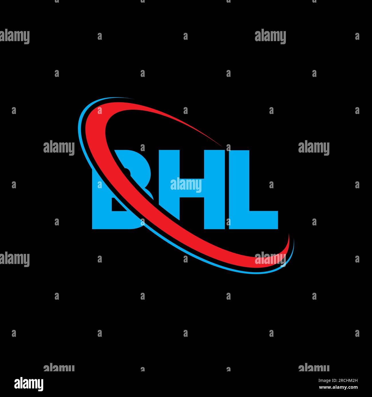 BHL logo. BHL letter. BHL letter logo design. Initials BHL logo linked ...