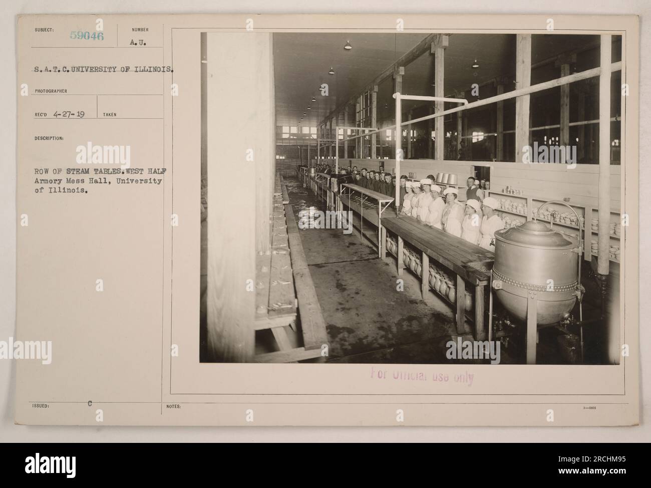 Armory mess hall hi-res stock photography and images - Alamy