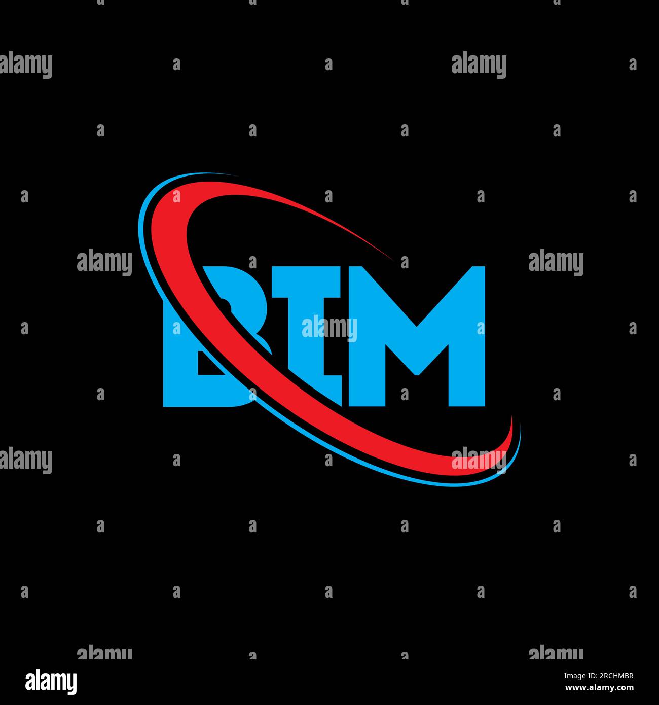 BIM logo. BIM letter. BIM letter logo design. Initials BIM logo linked ...