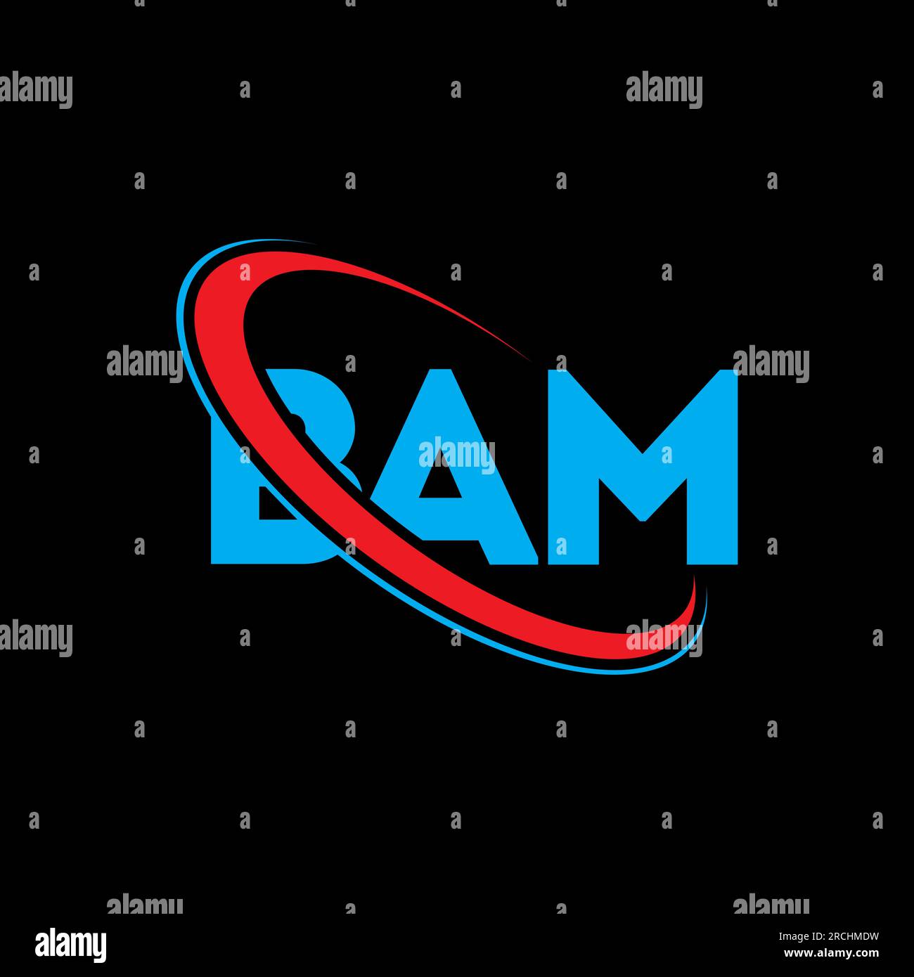 BAM logo. BAM letter. BAM letter logo design. Initials BAM logo linked ...
