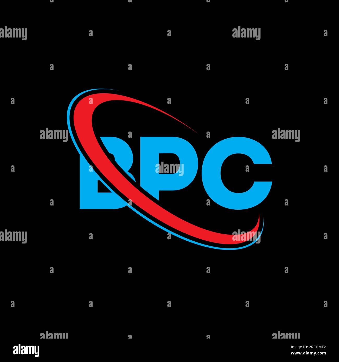 BPC logo. BPC letter. BPC letter logo design. Initials BPC logo linked ...