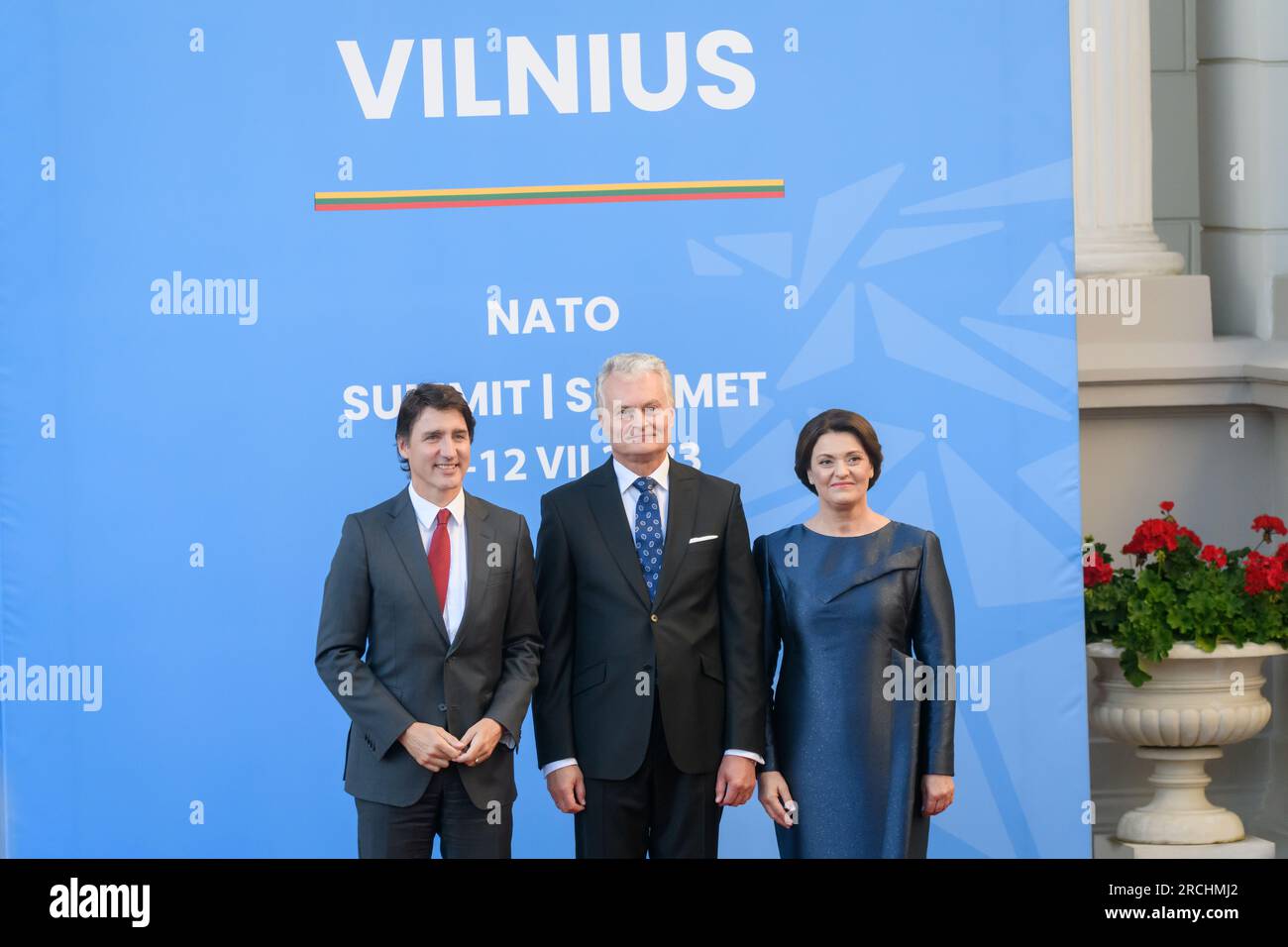 VILNIUS, LITHUANIA. 12th July 2023. Heads of States and Heads of ...