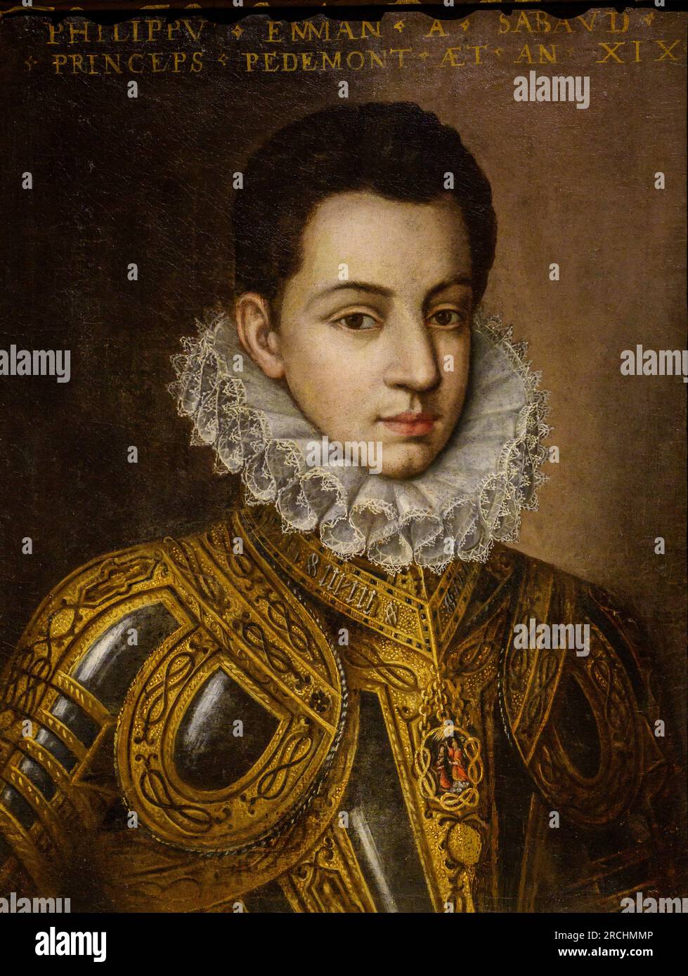 Filippo Emanuele of Savoy, 1605, Jan Kraeck (Giovanni Caracca), Nins ...