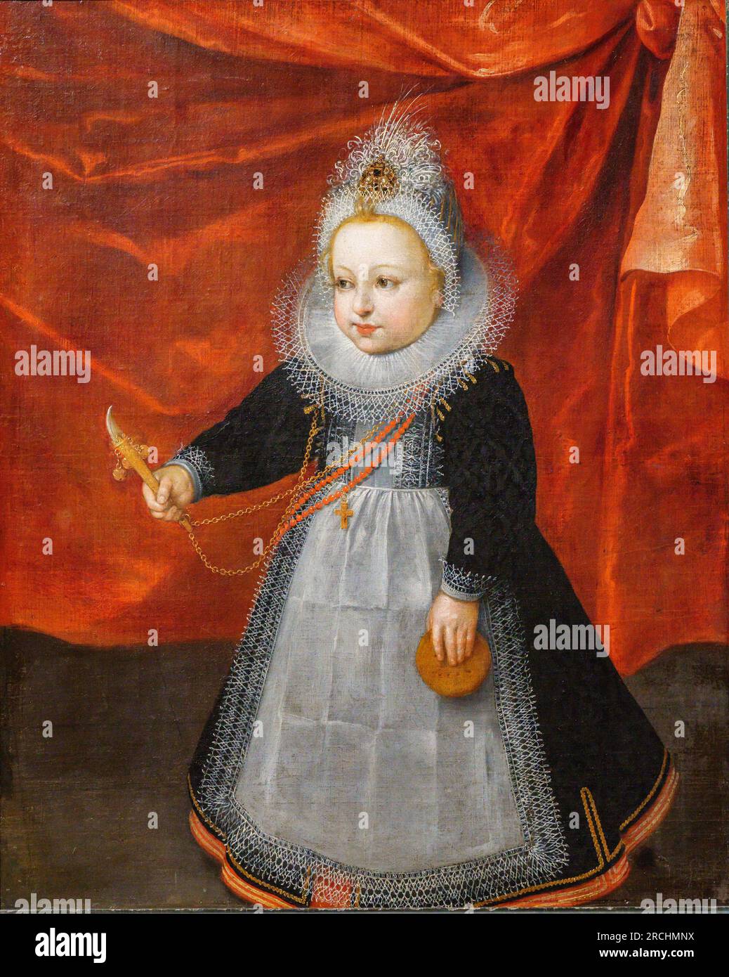 portrait of a princess, 1604, circle of Frans Pourbus the yonger, Nins ...