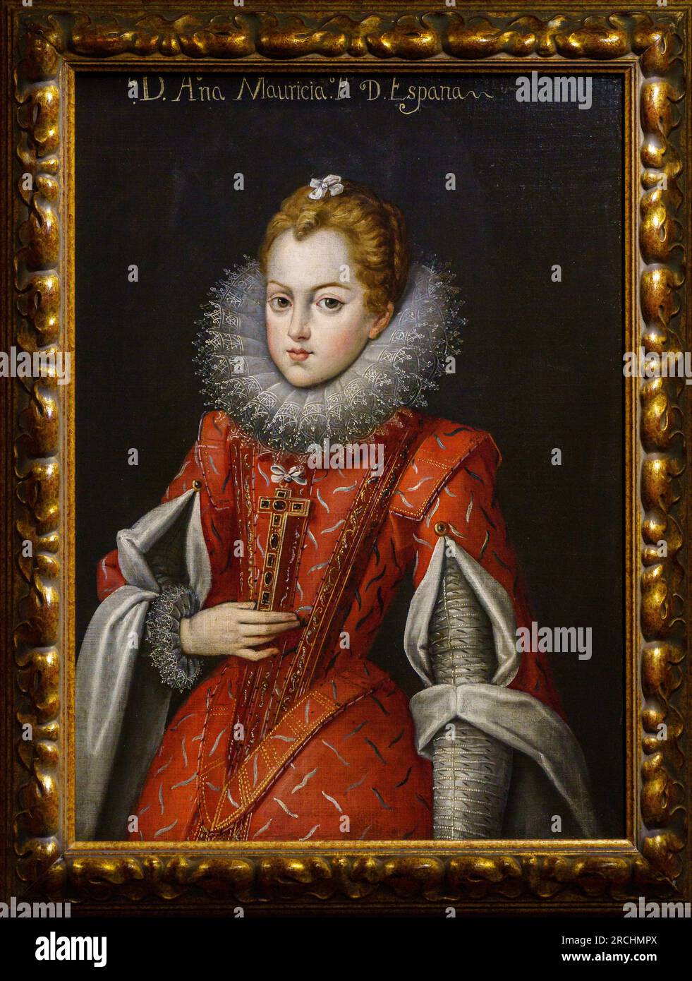 Infanta Ana of Austria, 1609, Rodrigo de Villandrando, Spanish school ...
